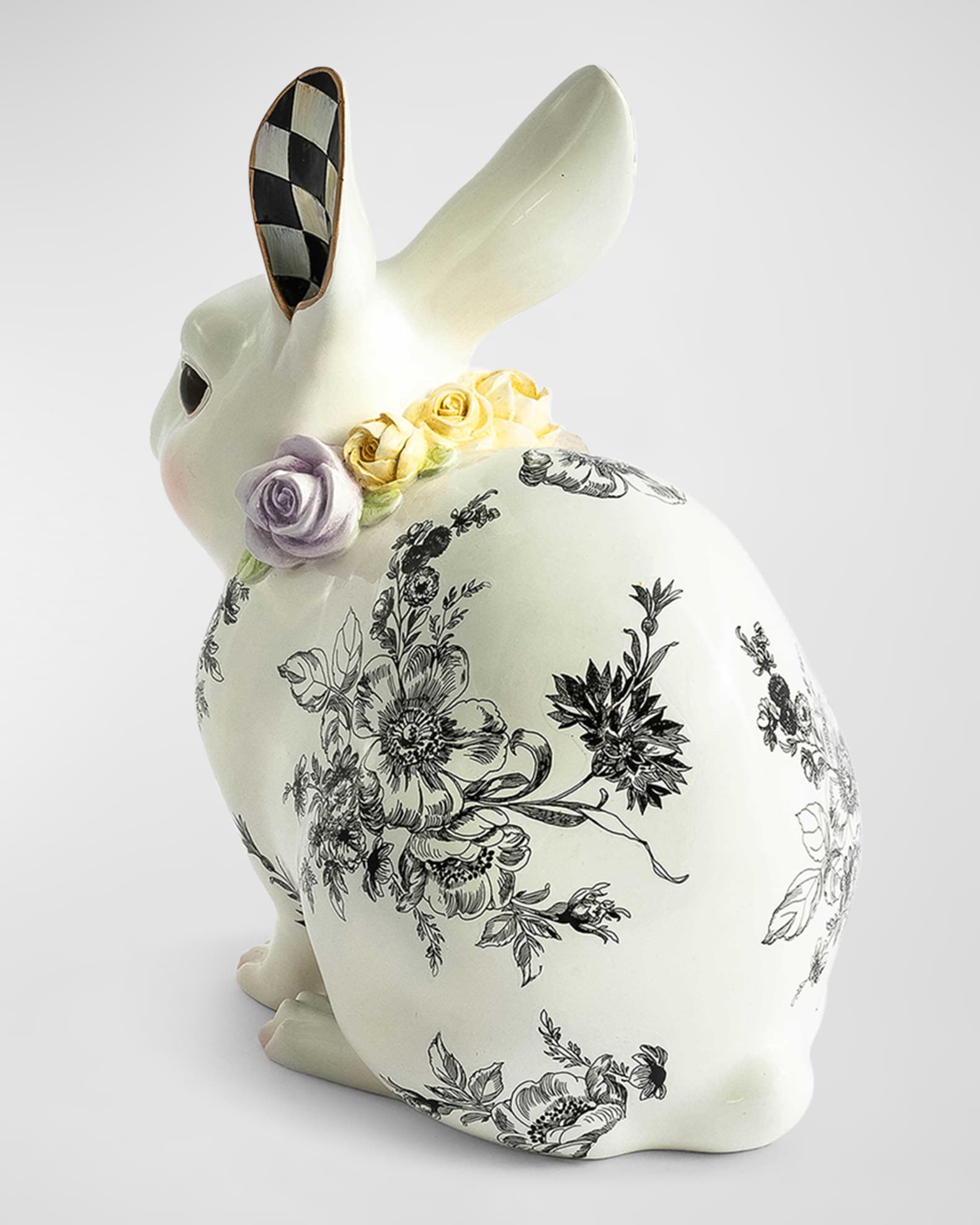 MacKenzie-Childs Short Butterfly Toile Rabbit | Horchow