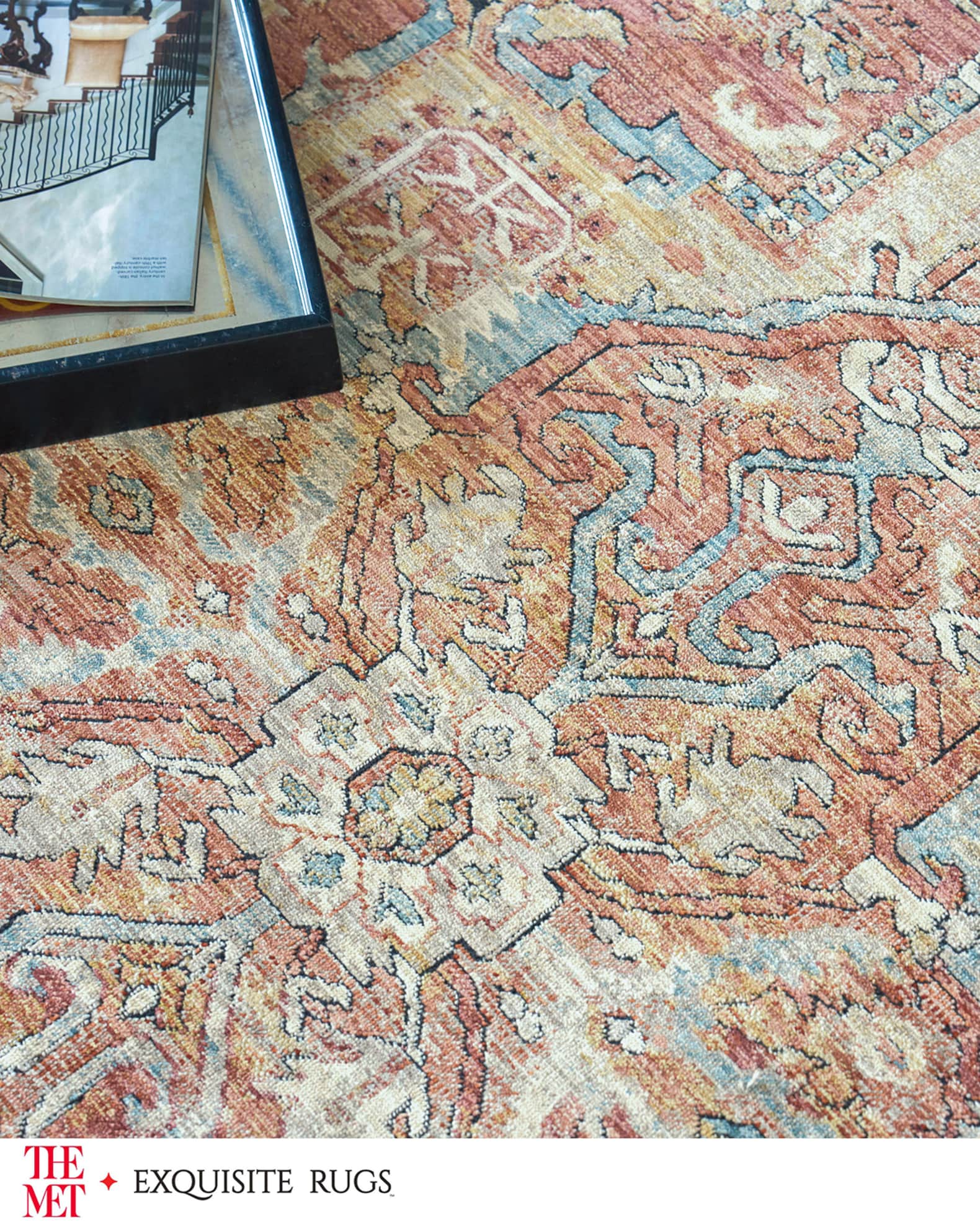 Exquisite Rugs x THE MET Antique Loom Rug, 10' x 14' | Horchow