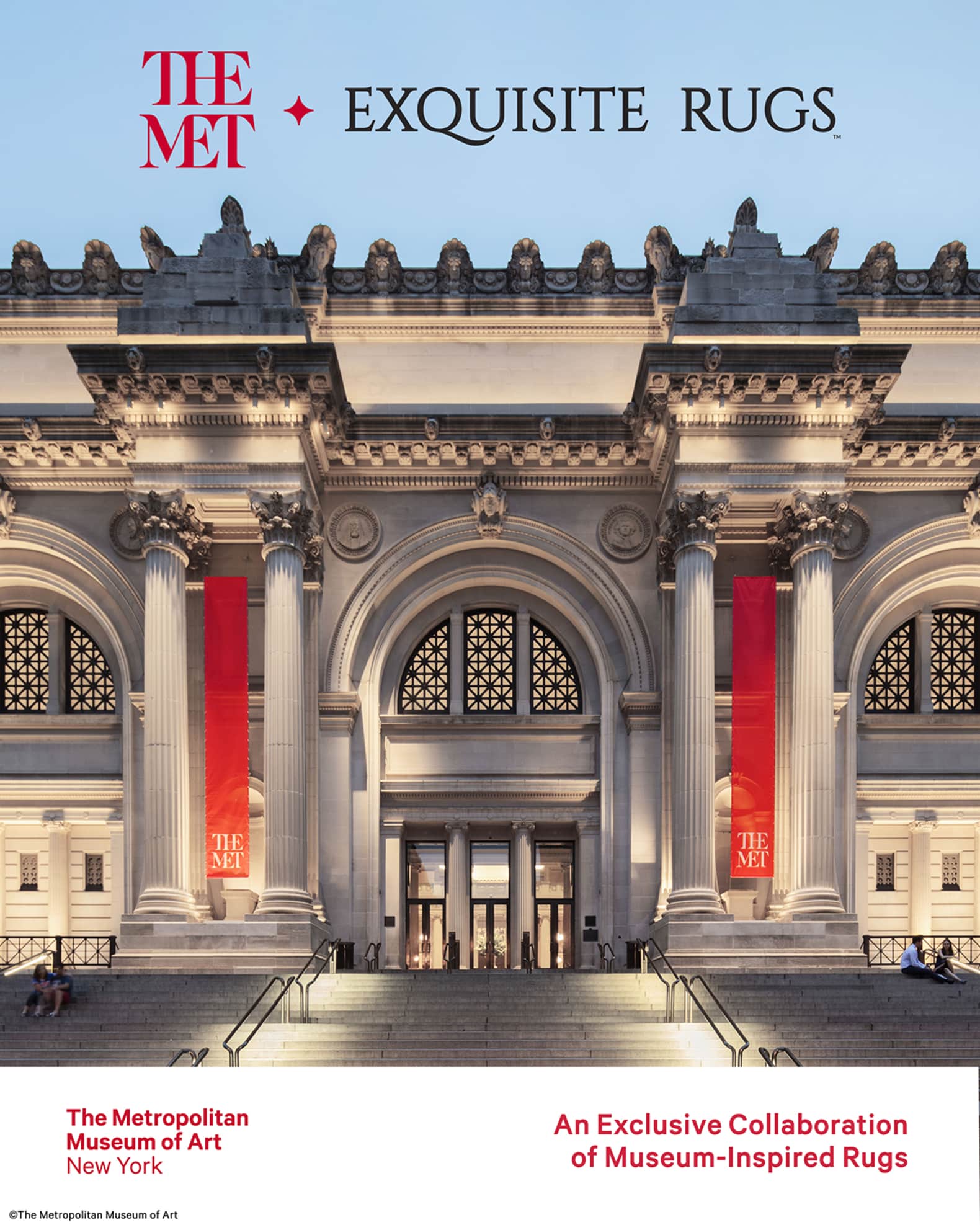 Exquisite Rugs x THE MET Antique Loom Rug, 9' x 12' | Horchow