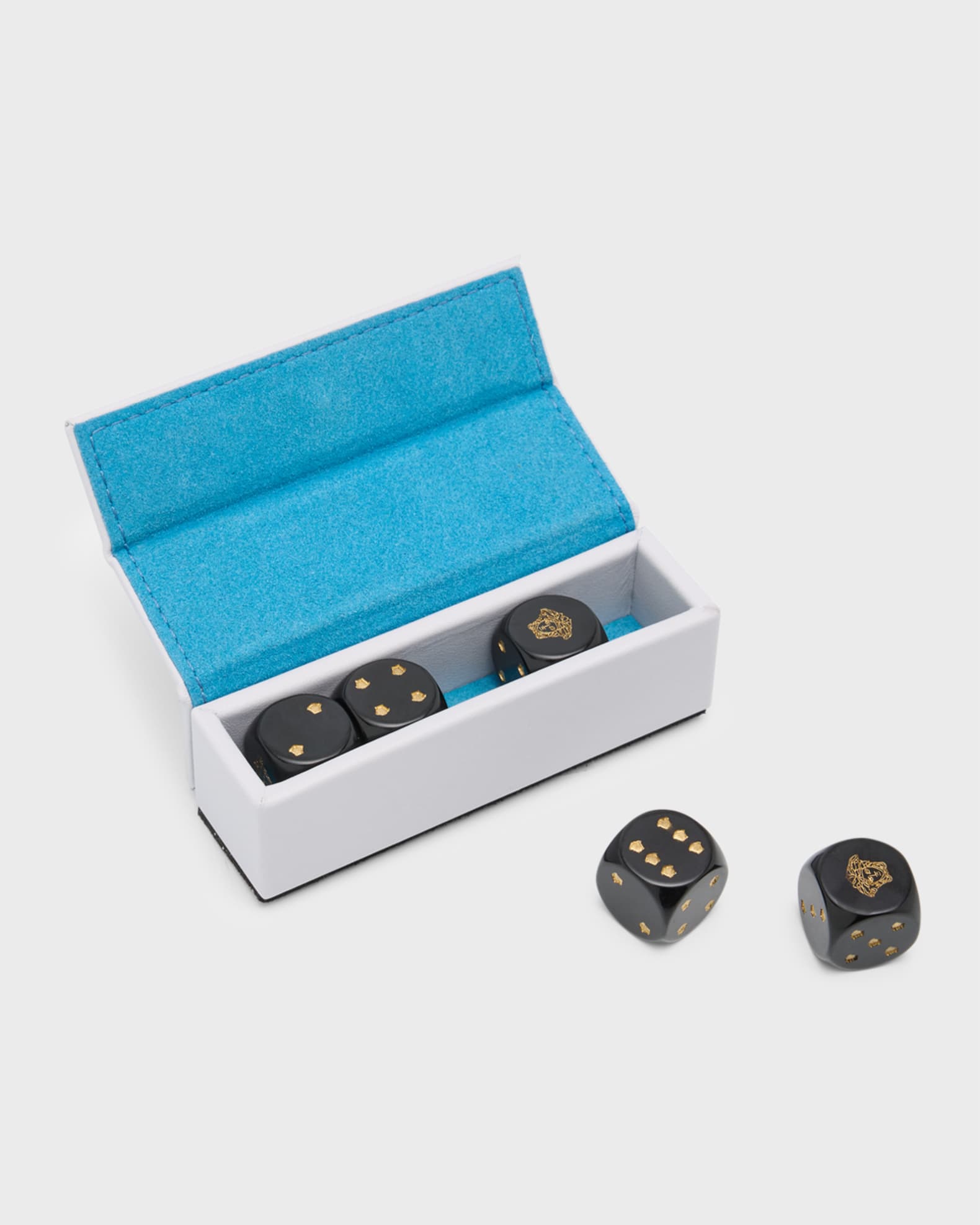 Versace Home Collection Medusa Barocco Dice Set | Horchow