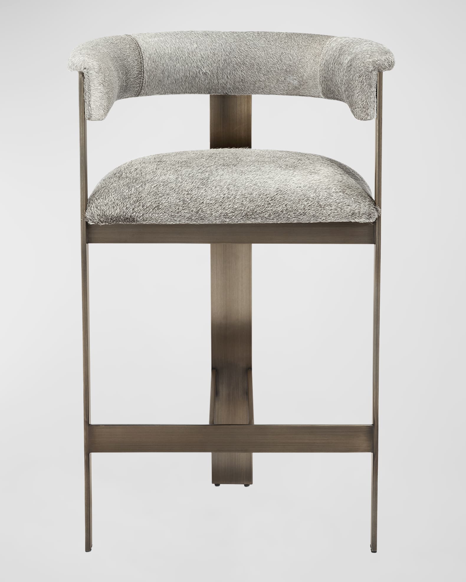 Interlude Home Darcy Hide 27" Counter Stool | Horchow