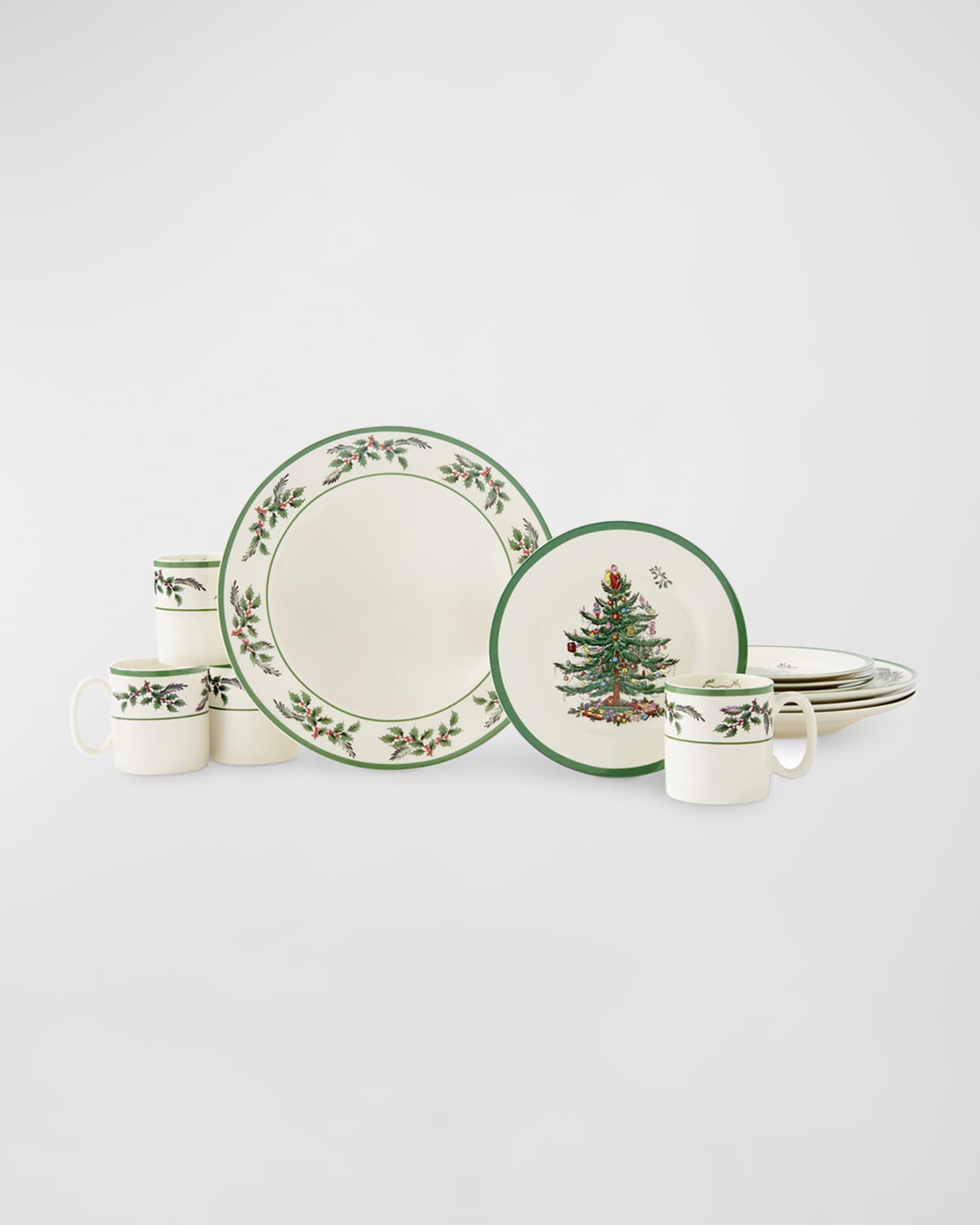 Spode Holly 12-Piece Dinnerware Set | Horchow