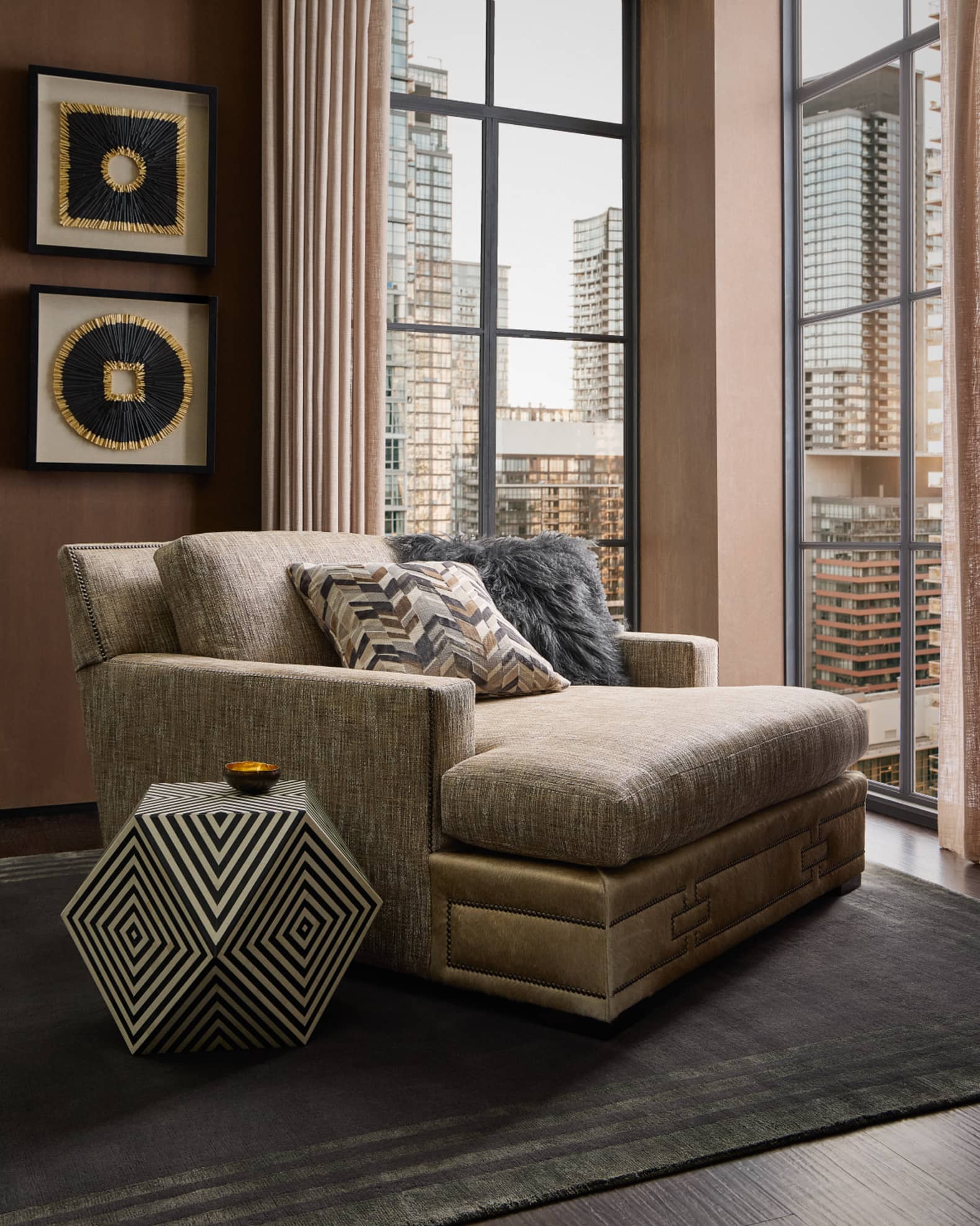 Neiman Marcus Texture Framed Wall Decor | Horchow