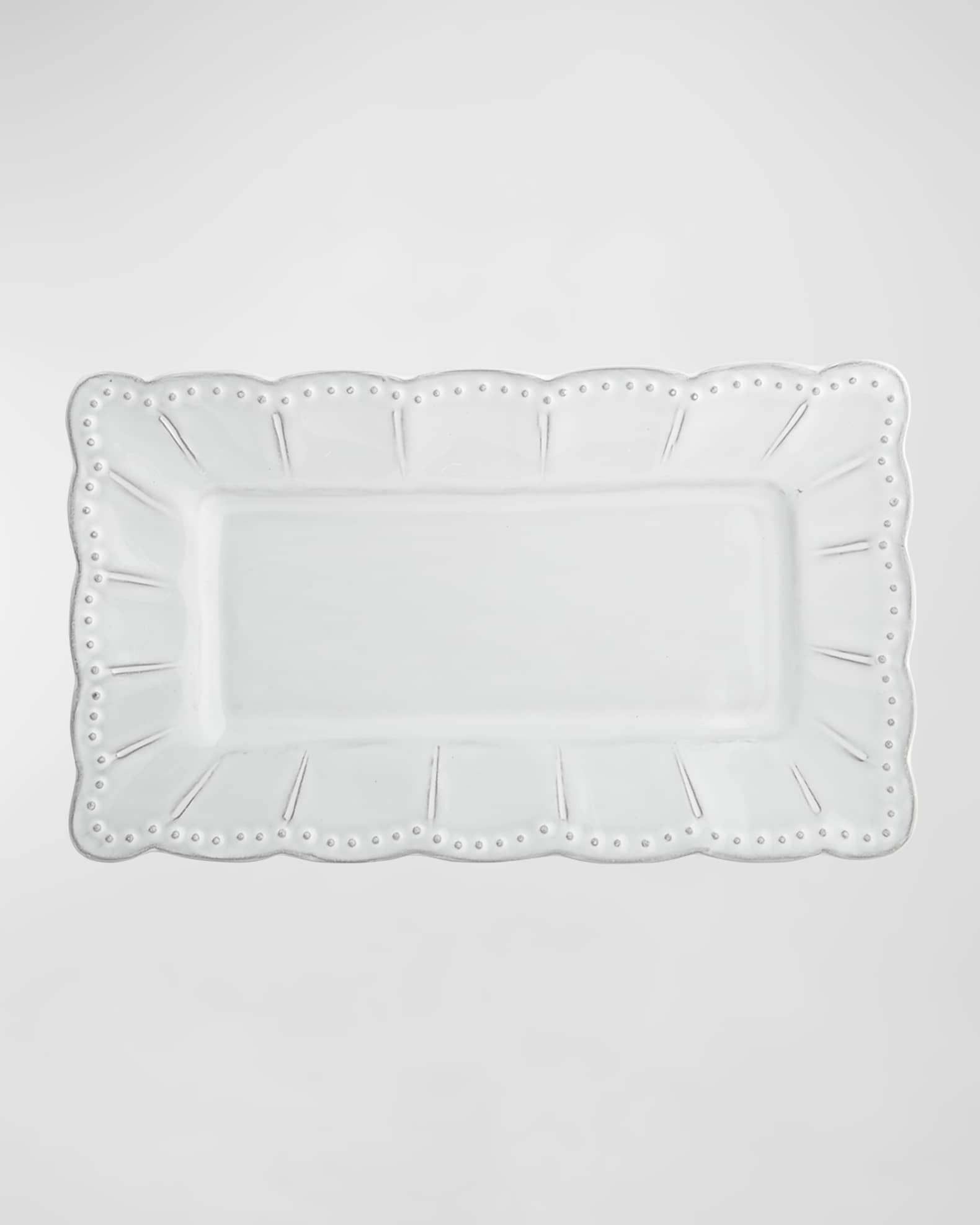 Arte Italica Bella Bianca Small Rectangular Platter | Horchow