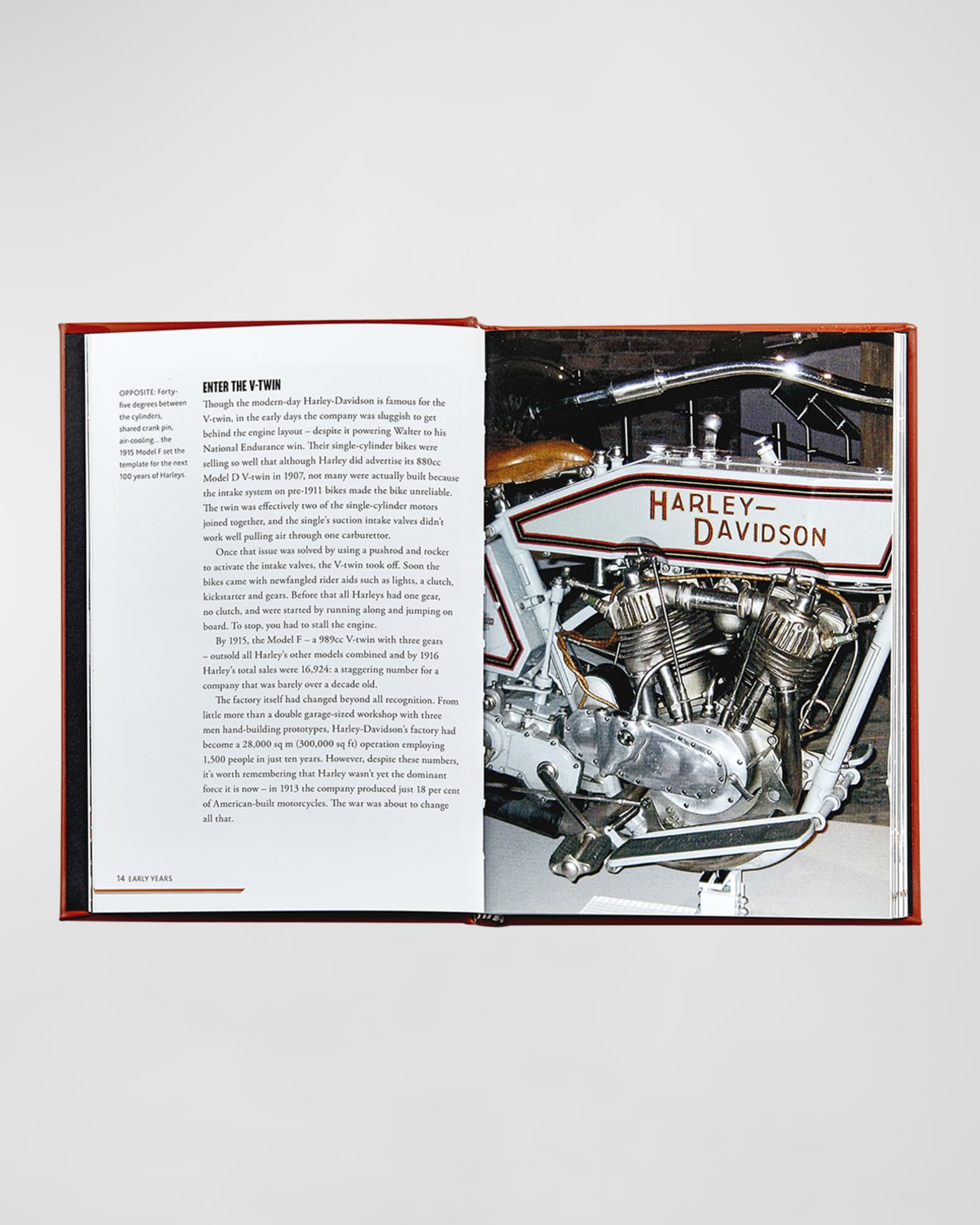 Graphic Image "The Story of Harley-Davidson" Book | Horchow