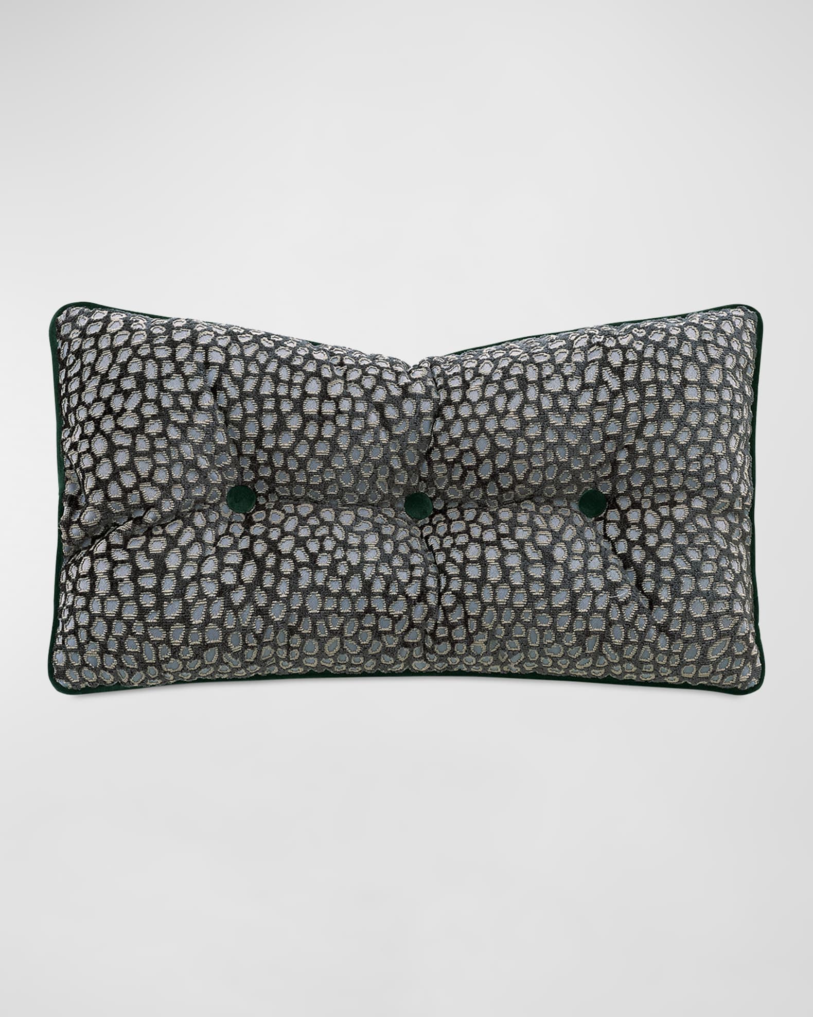 Eastern Accents Esmeralda Button-Tufted Decorative Pillow, 15" x 26 ...