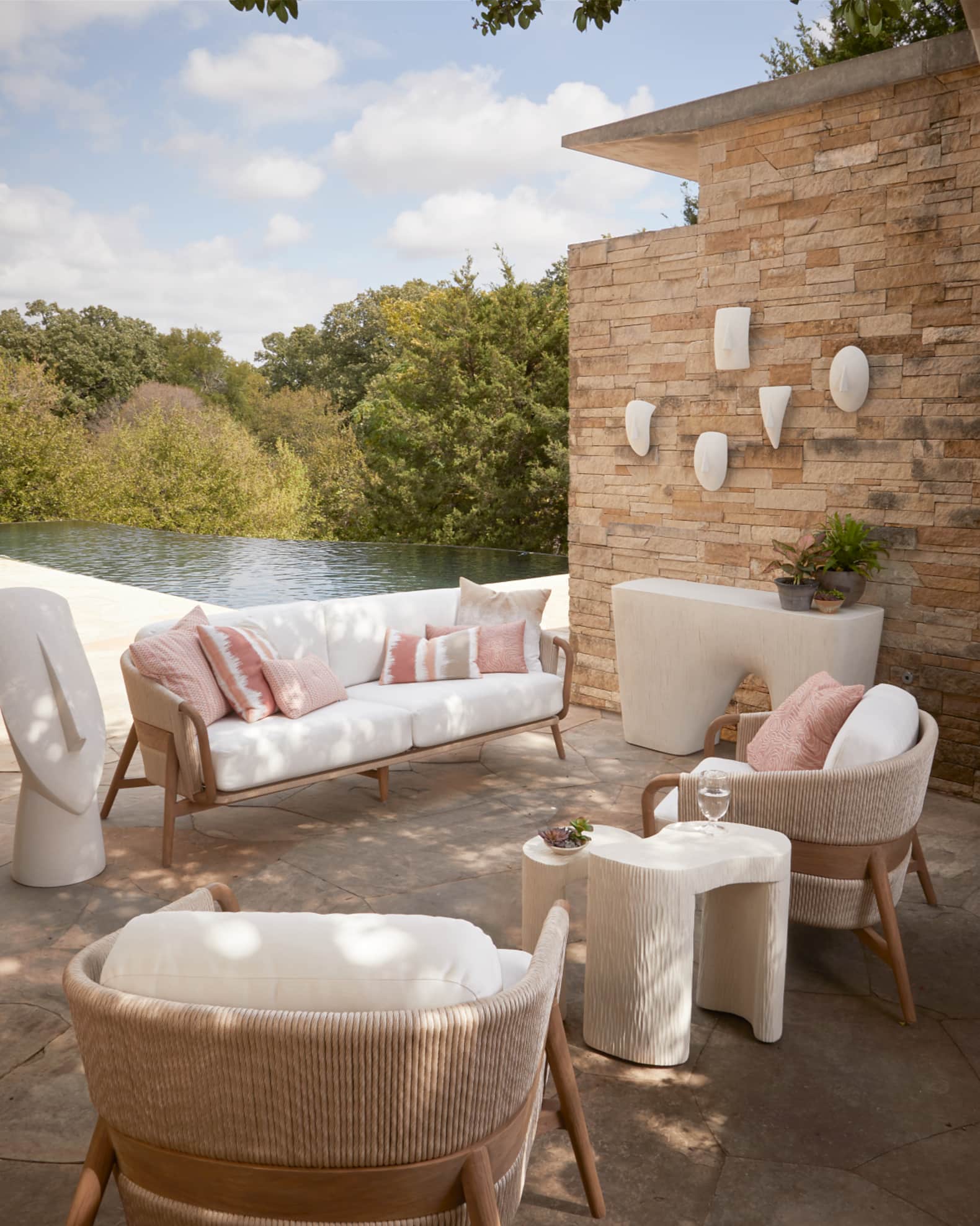 Outdoor side table set of 2 store