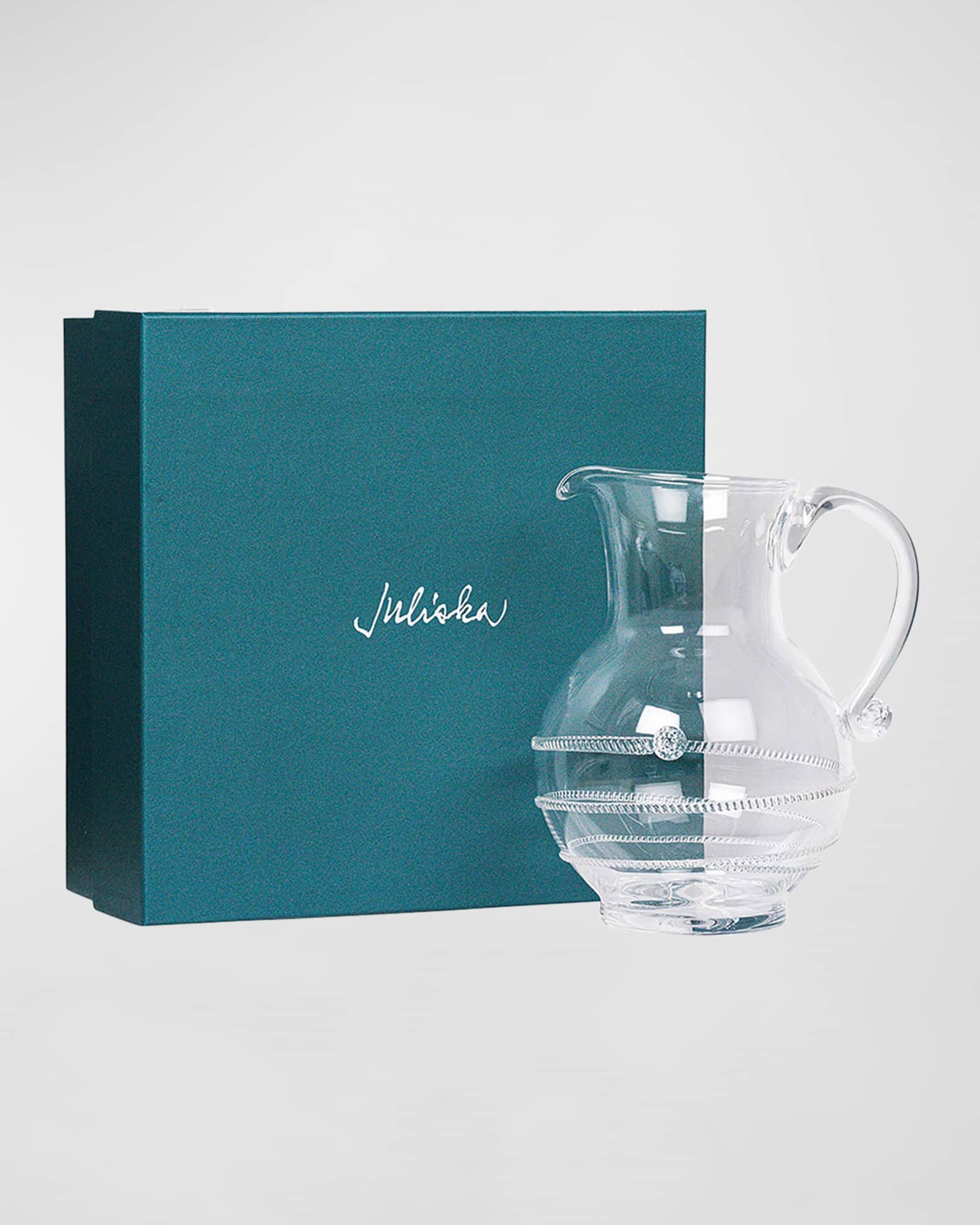 Juliska Amalia Glass Round Pitcher | Horchow