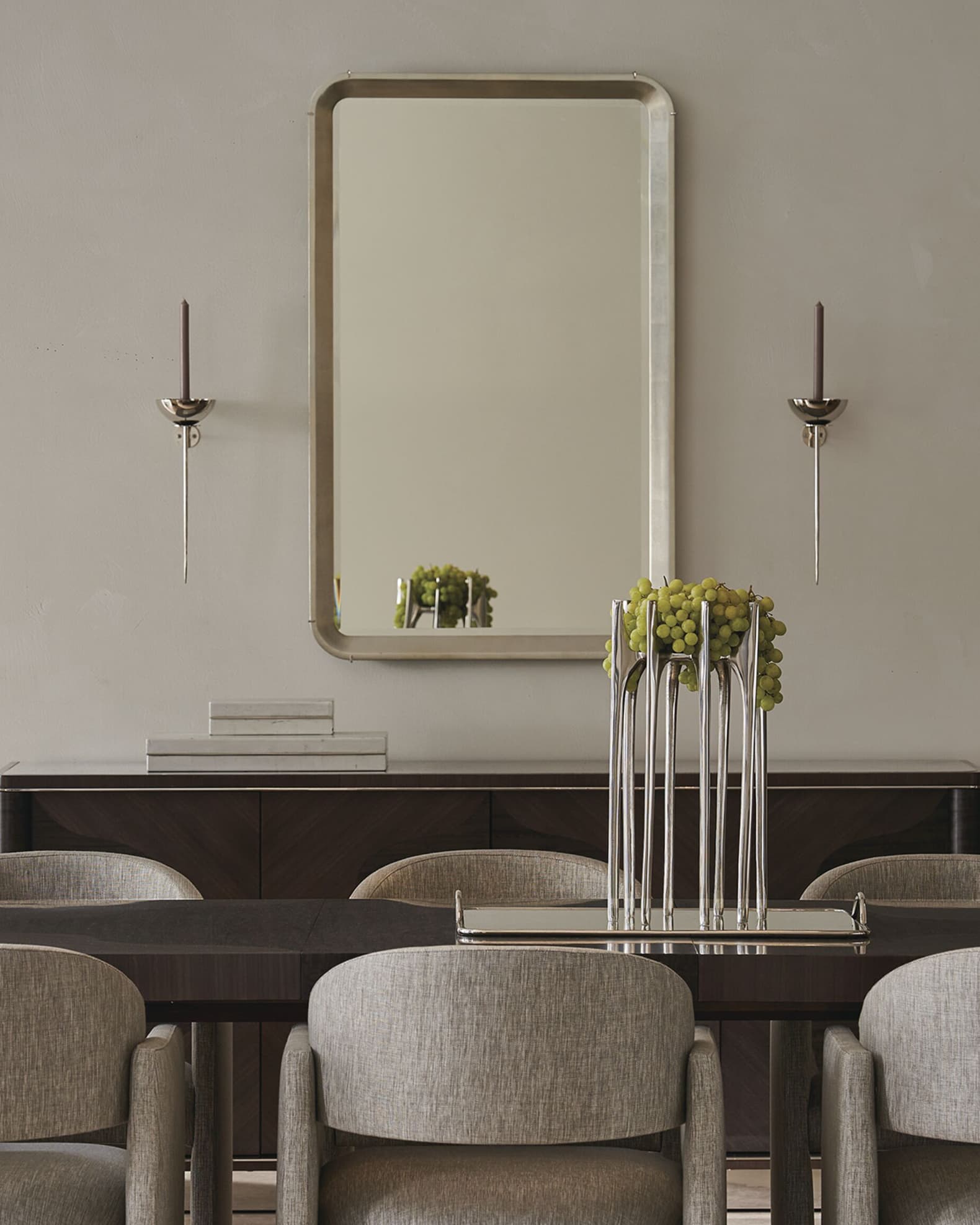 Caracole Salver Mirror - 48" | Horchow