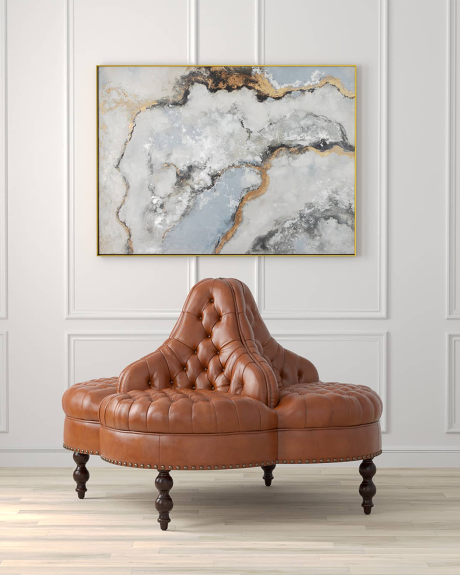 Round circle sofa store