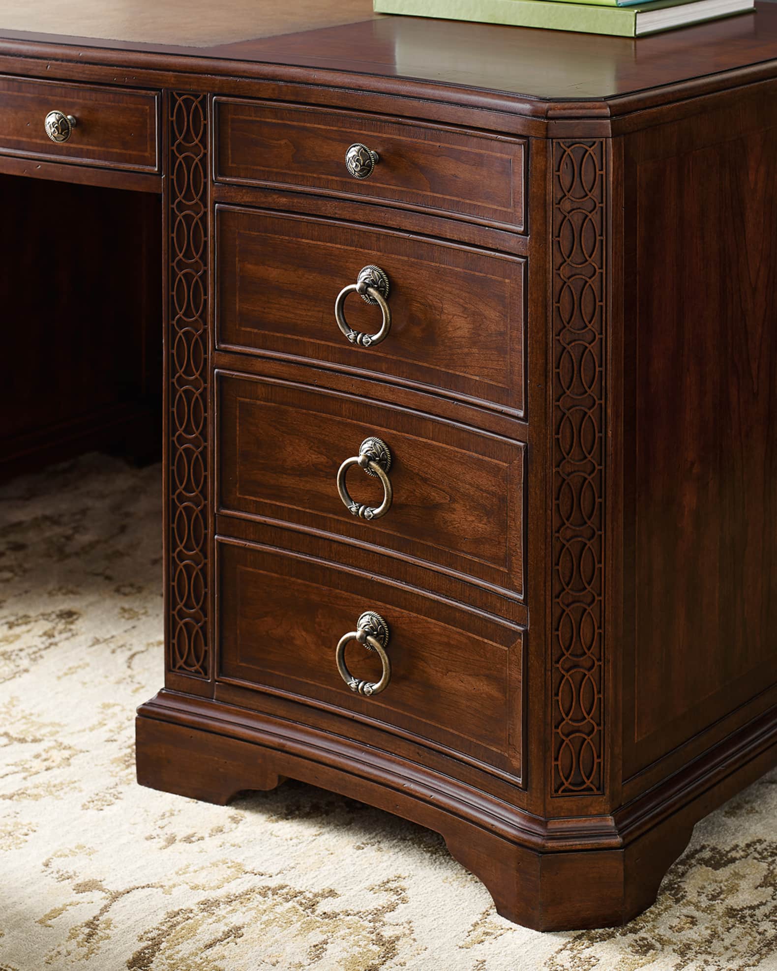 Hooker Furniture Charleston Executive Desk | Horchow