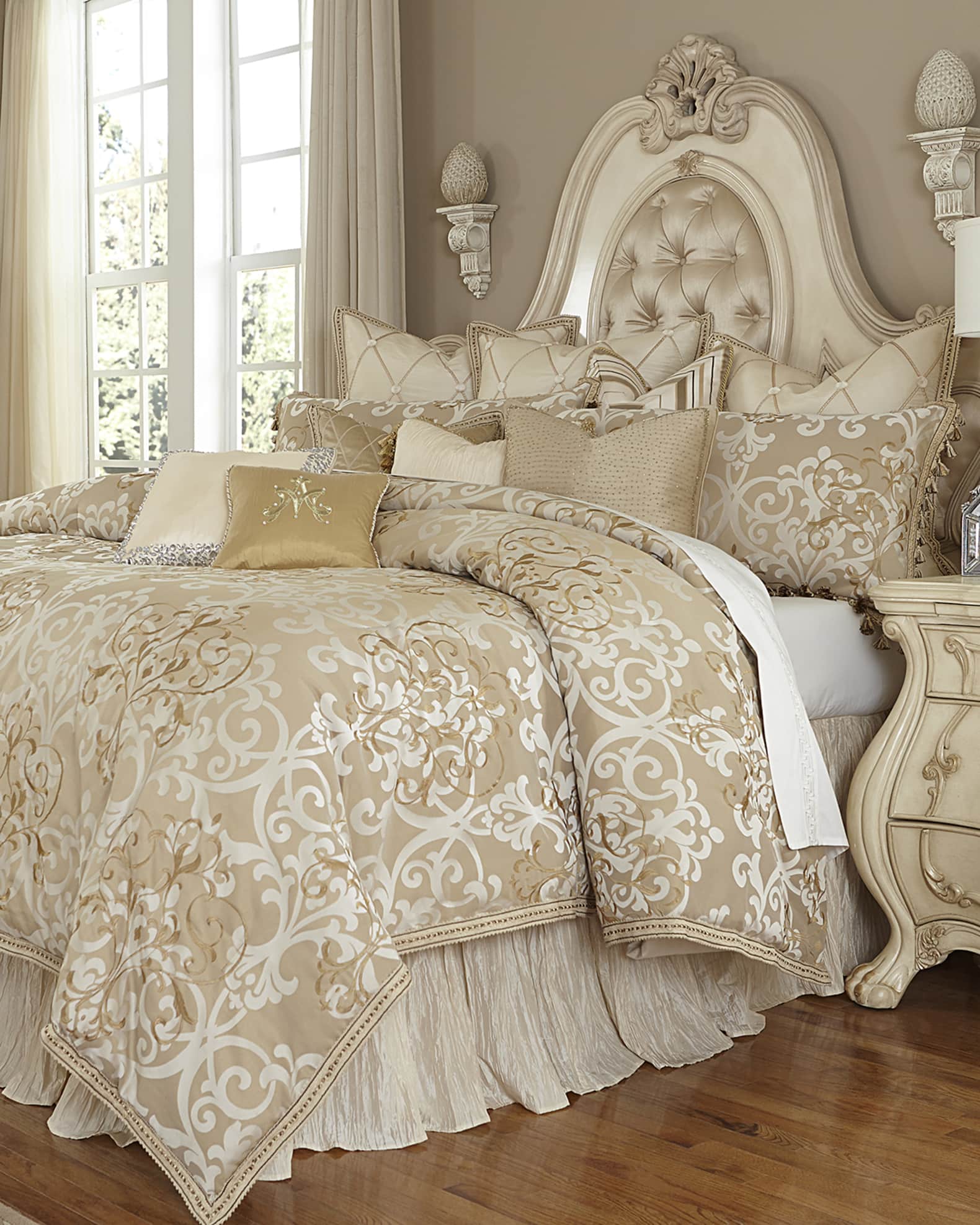 Michael Amini Luxembourg 13 Piece King Comforter Set Horchow