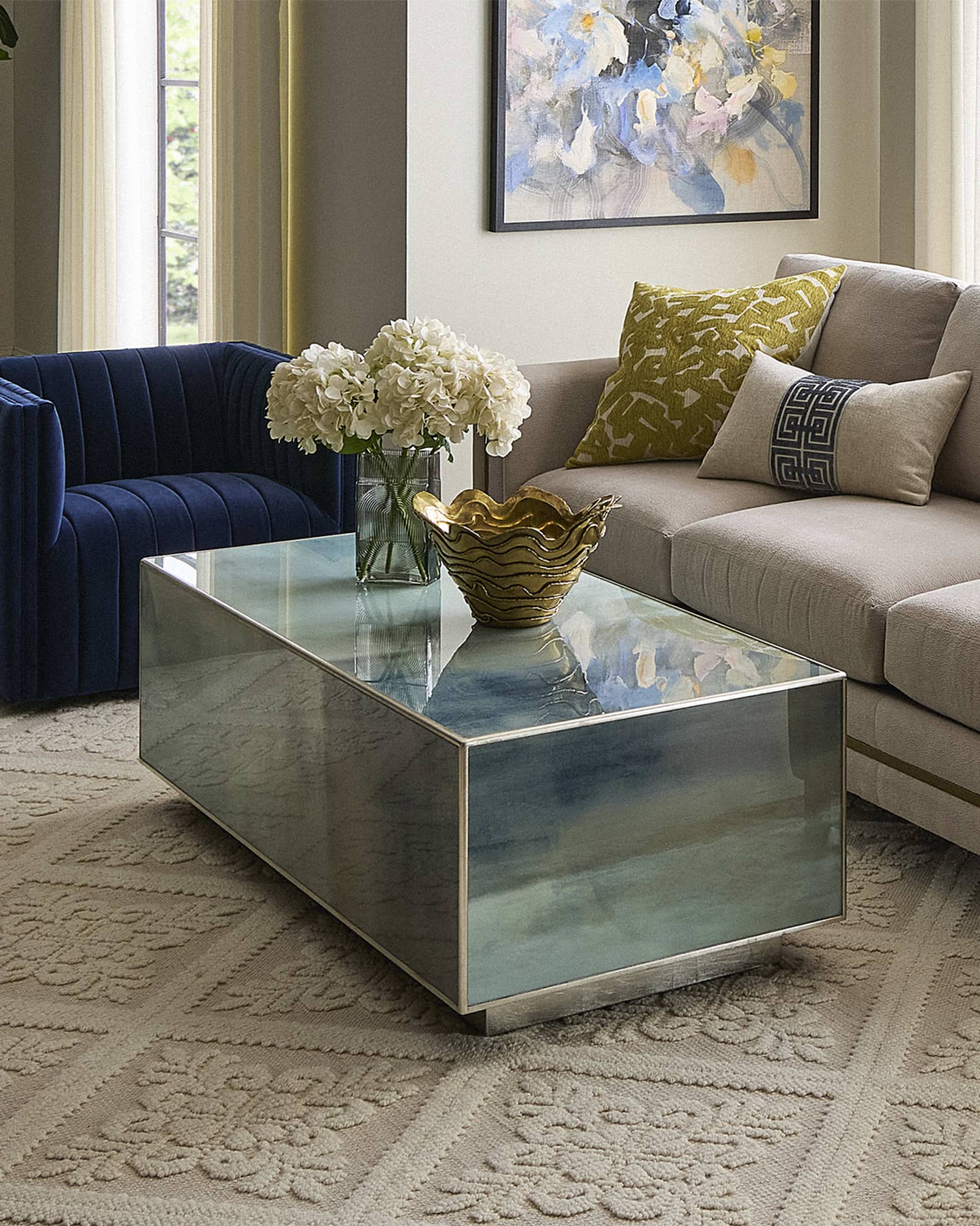 John-Richard Collection Carol Benson-Cobb's Slated Cocktail Table | Horchow