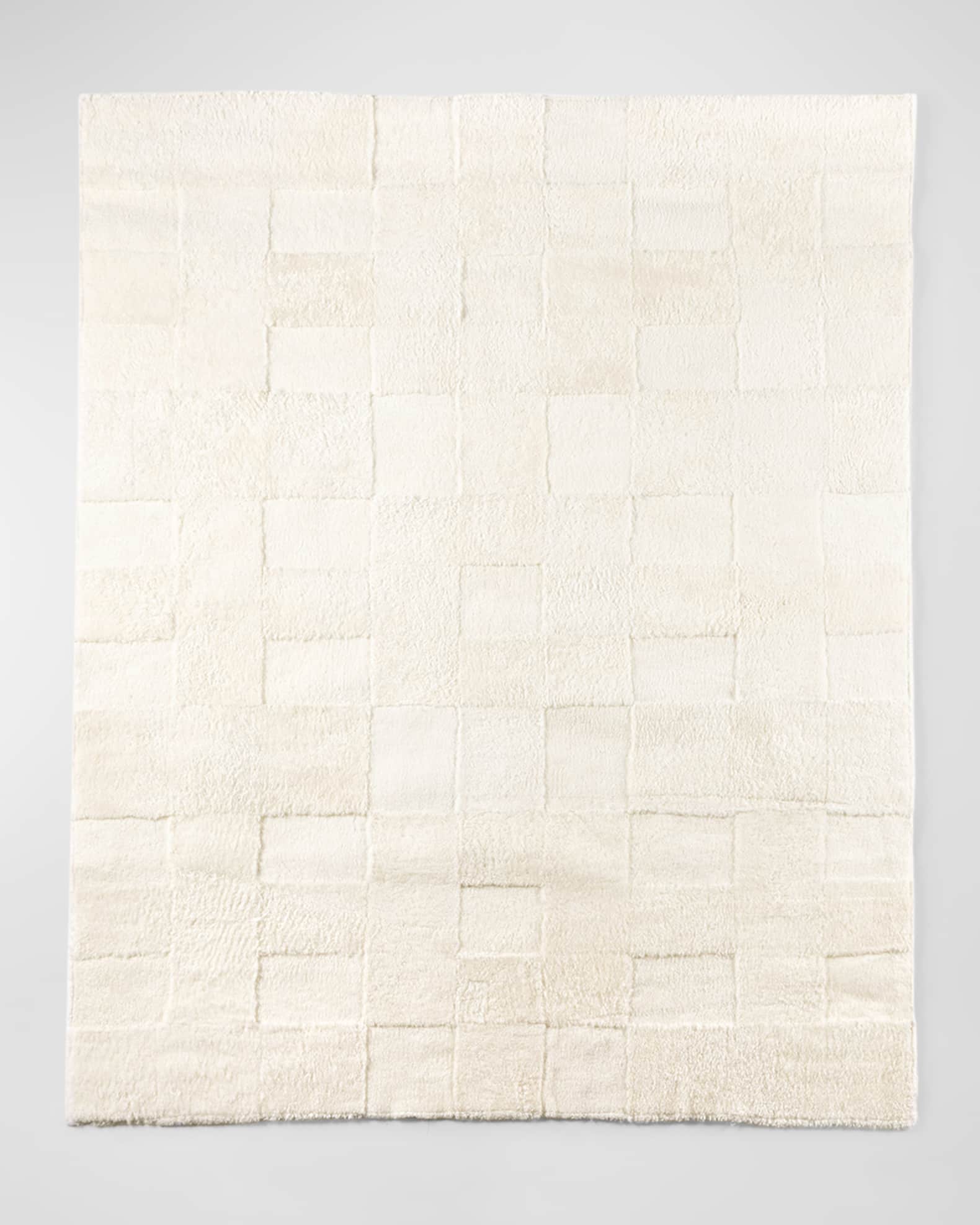 Four Hands Patchwork Shearling Rug, 8' x 10' | Horchow