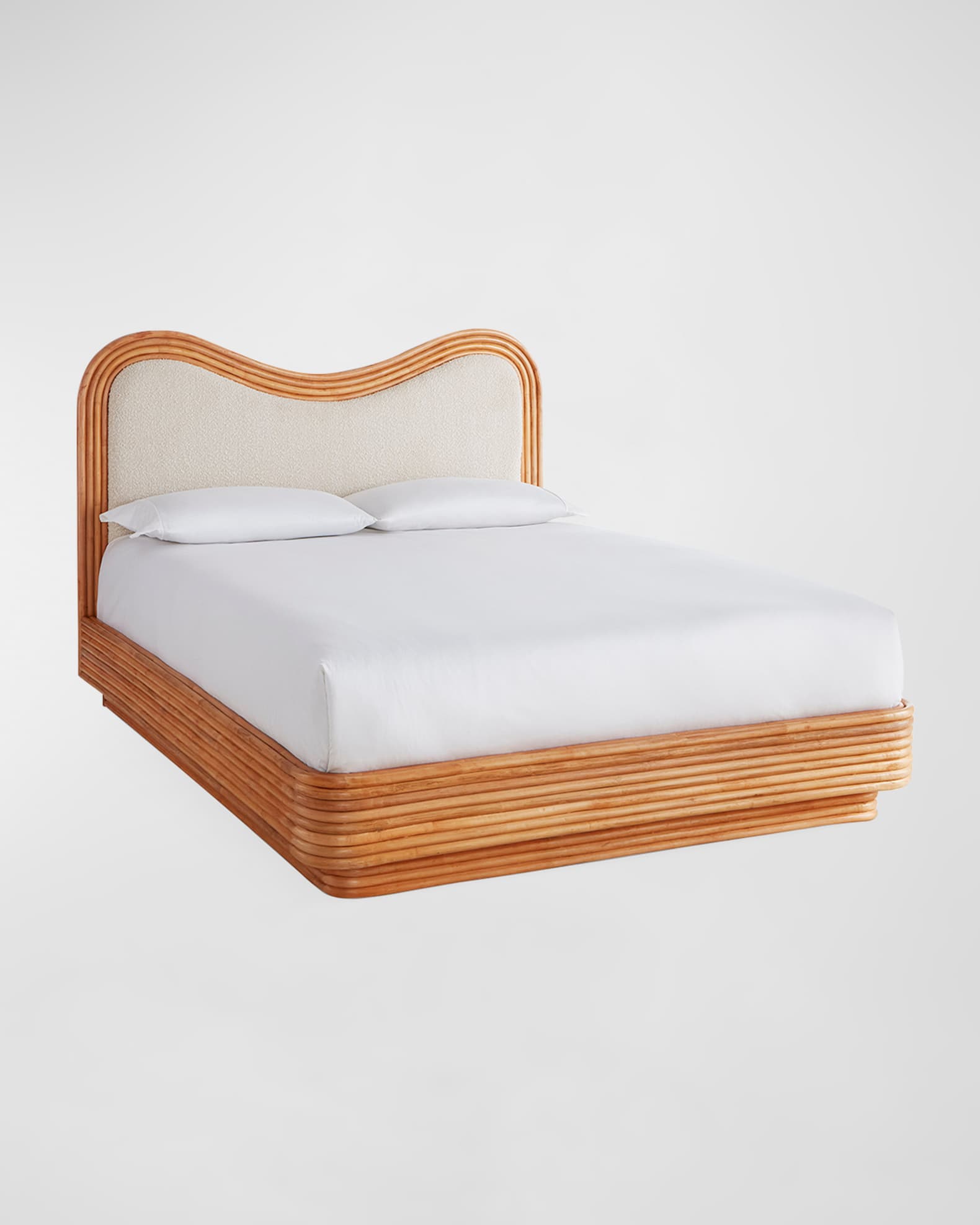 Wave bed frame queen store