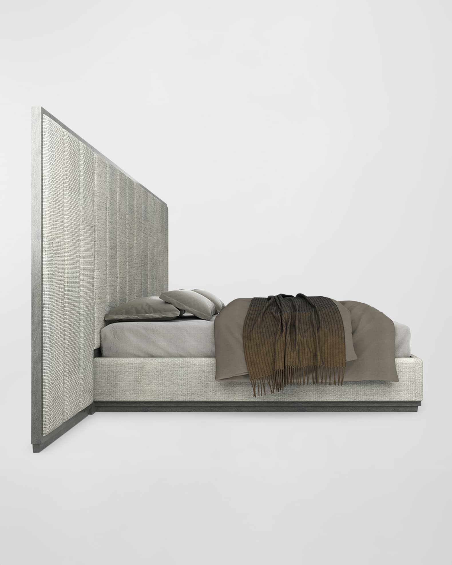 Casa Ispirata Colonna Extended Panel Upholstered Queen Bed | Horchow