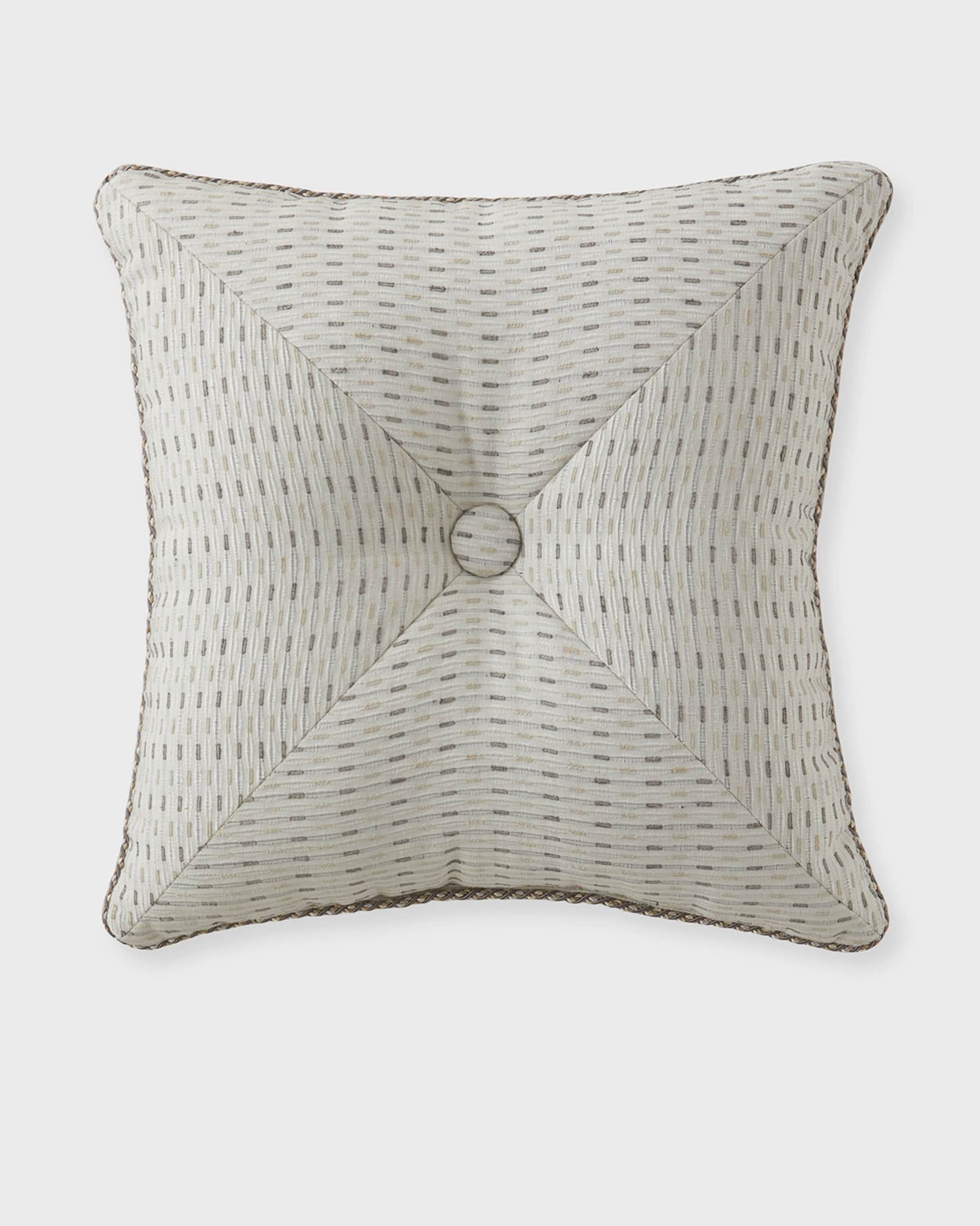 Austin Horn Collection Tuscan Paisley Mitered Pillow, 20" Square | Horchow