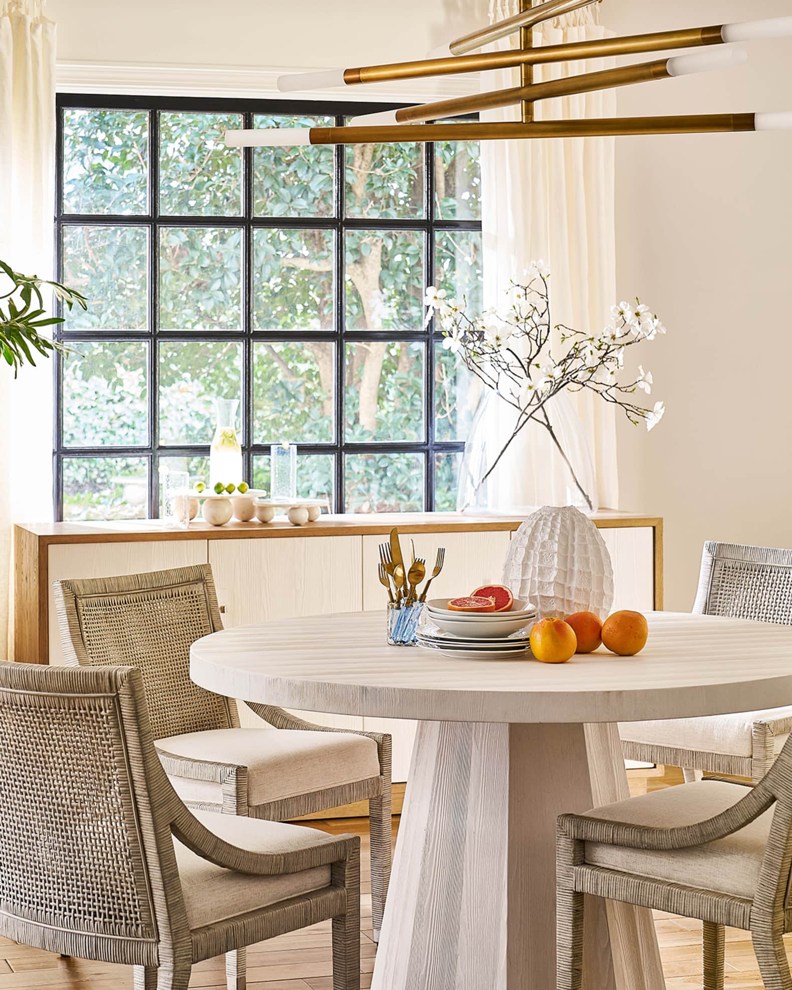 Universal Furniture Mackinaw Round Dining Table With Leaf Horchow