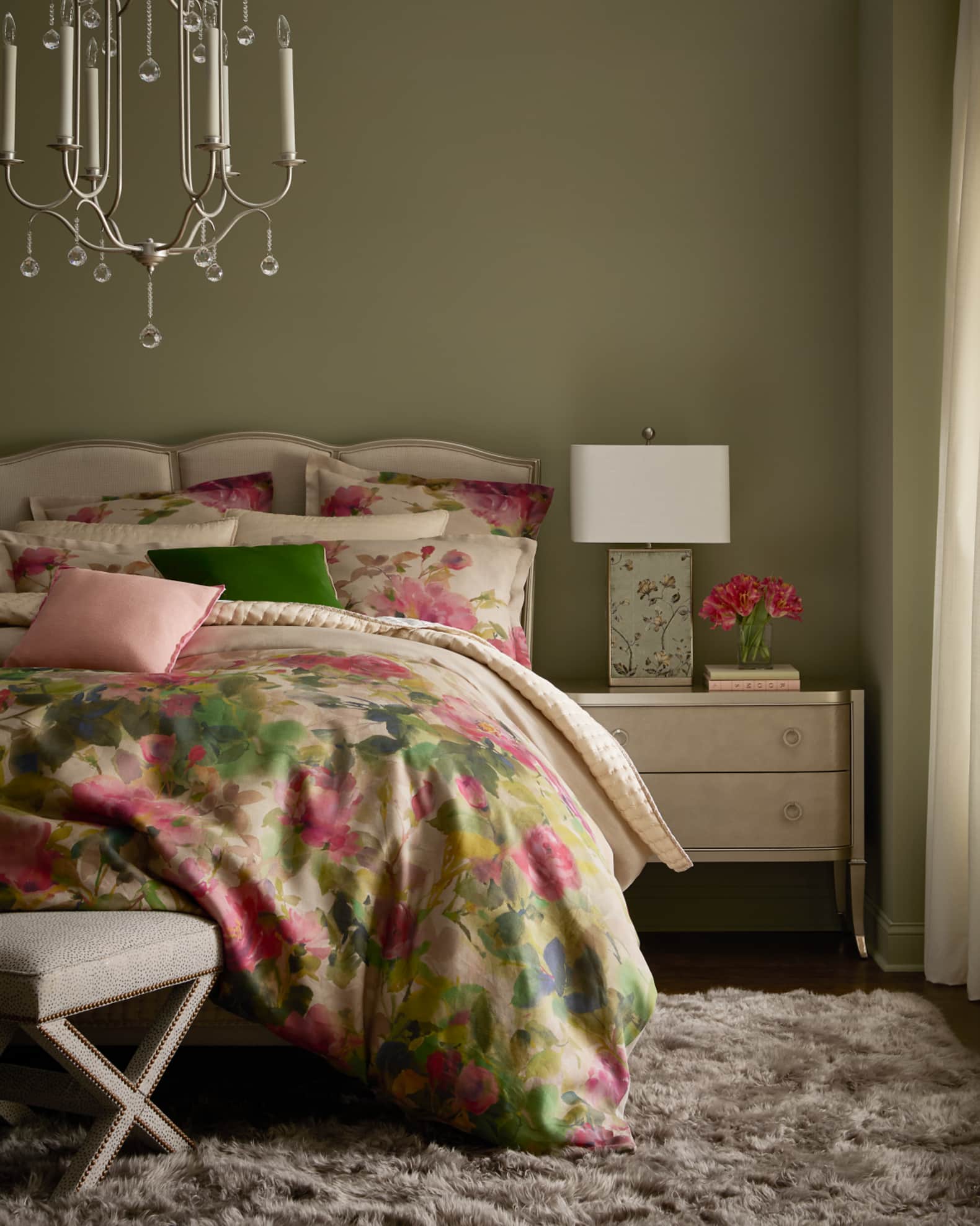 Designers Guild Thelma's Garden King Sham | Horchow