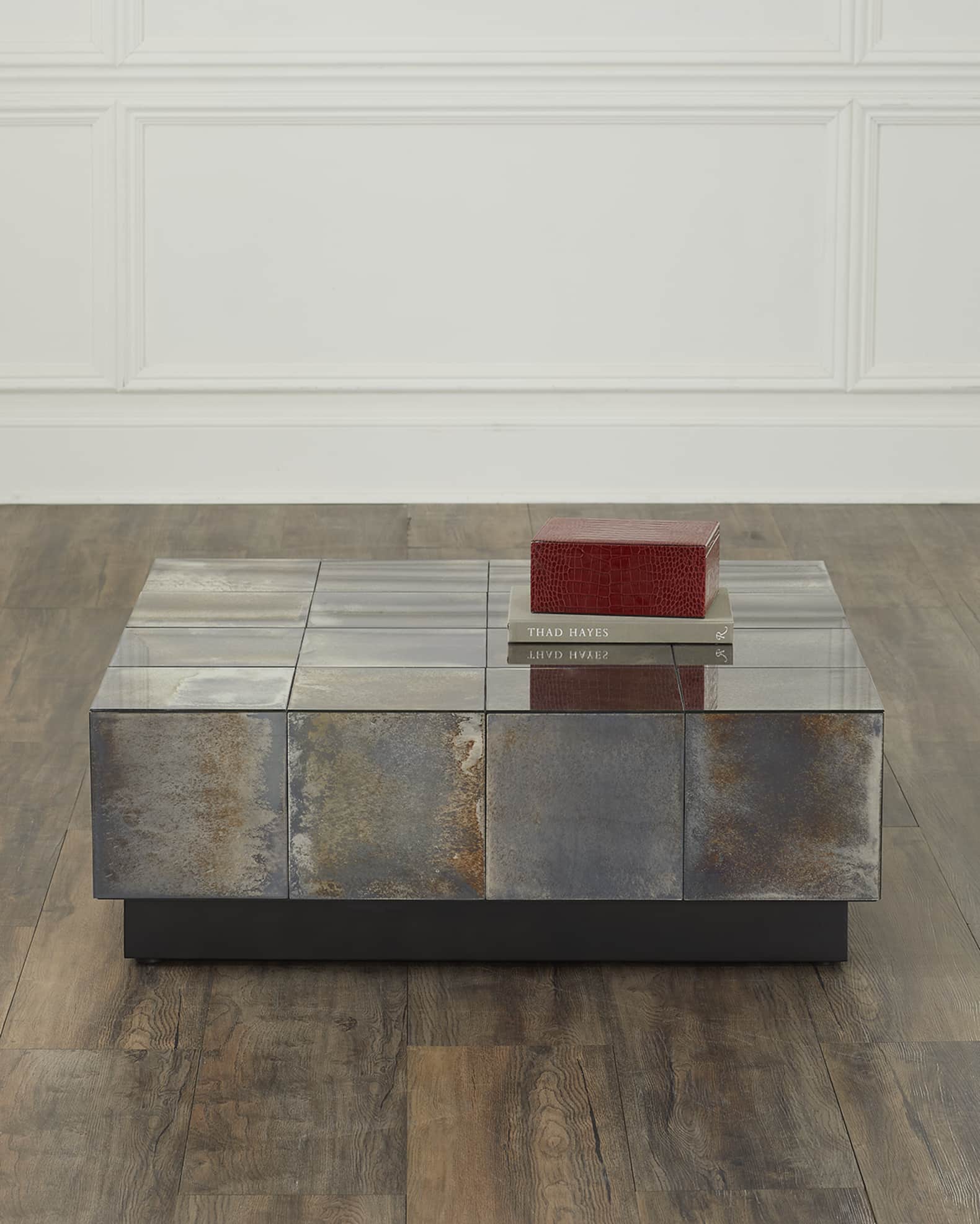 Arteriors Antonia Antiqued Mirror Cocktail Table | Horchow