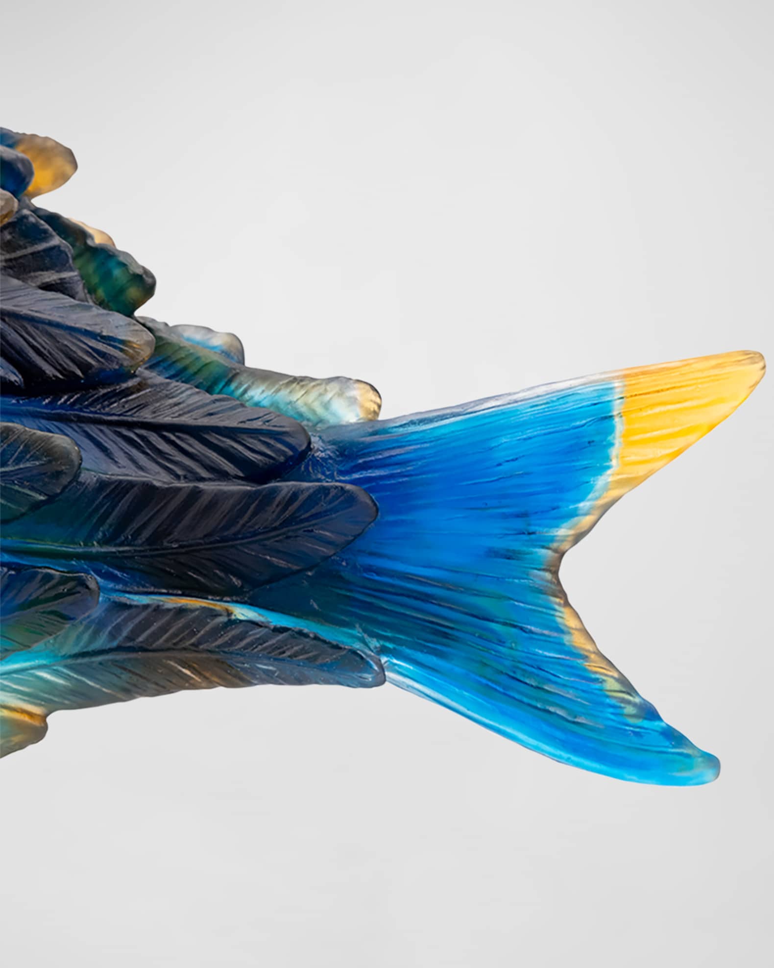Daum Punky Fish Sculpture by Patrick Rougereau | Horchow