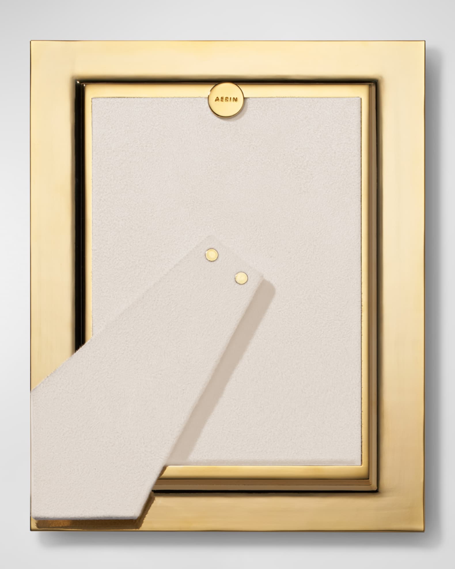 AERIN Lenora 18K Gold-Plated Frame, 5" x 7" | Horchow