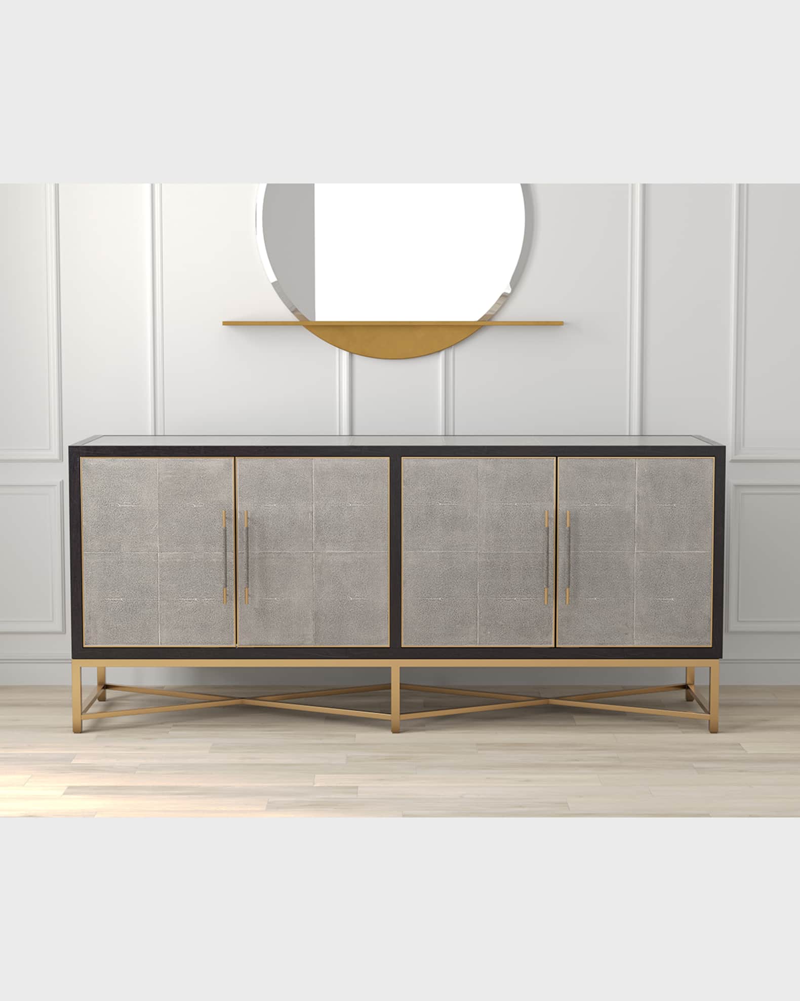 Sarreid Exavier 4-Door Sideboard | Horchow