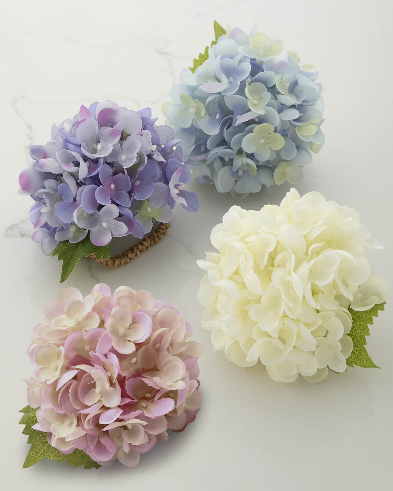 Deborah Rhodes Hydrangea Blossom Napkin Ring | Horchow