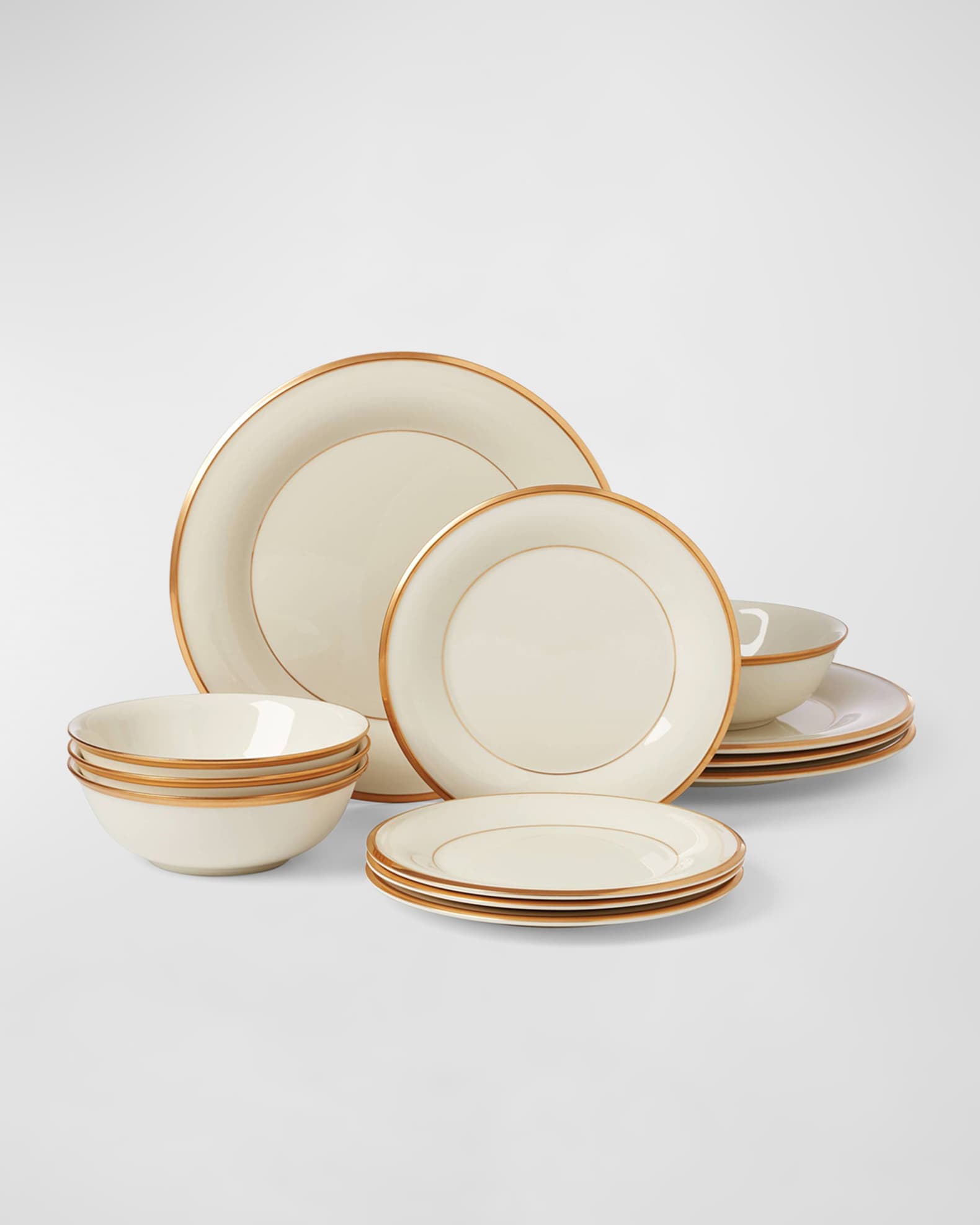 Lenox Eternal 12 Piece Dinnerware Set Service for 4 Horchow