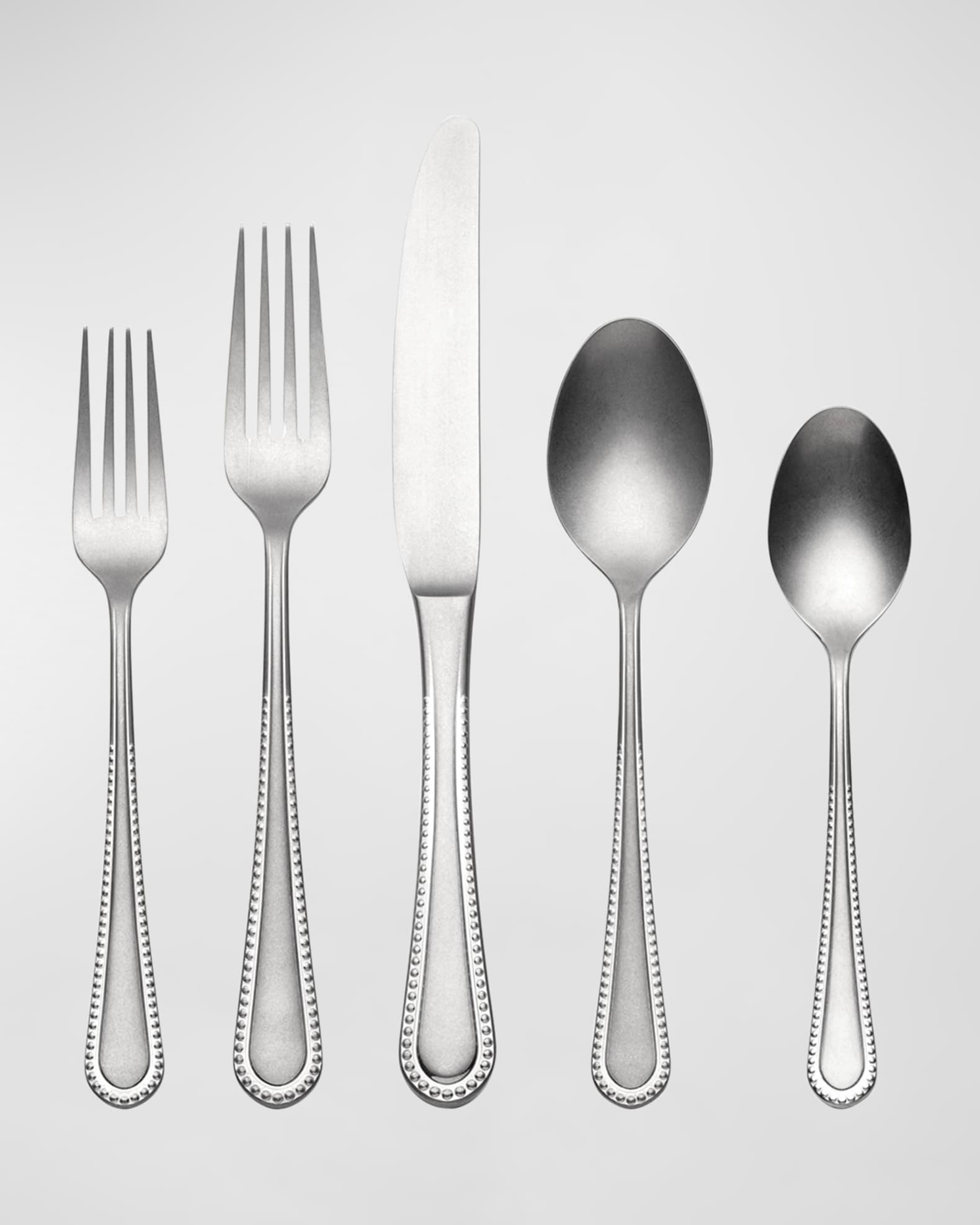 Oneida Hartwell Tumbled 42-Piece Flatware Set | Horchow