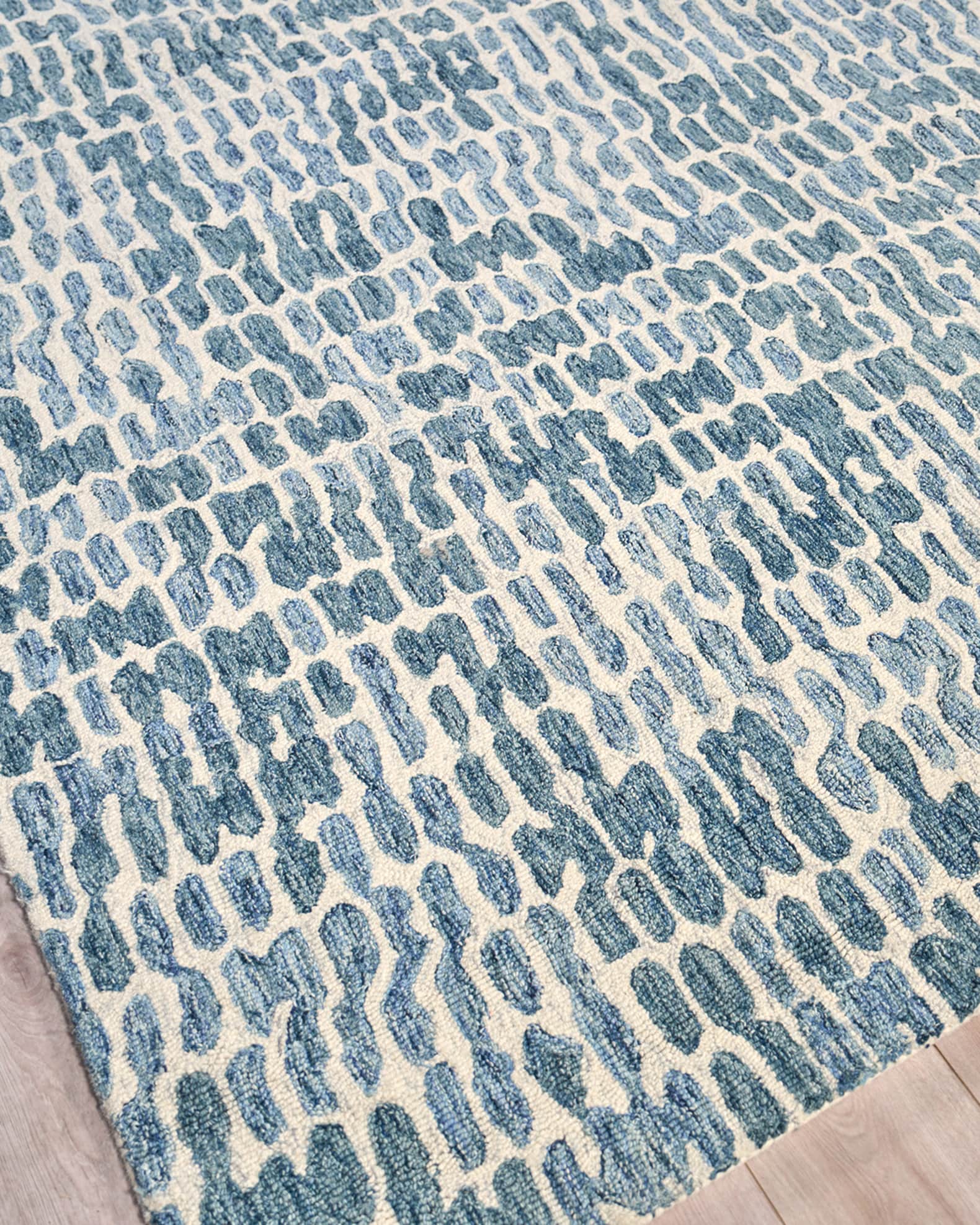 Exquisite Rugs Ink Blot Hand-Tufted Rug, 9' x 12' | Horchow