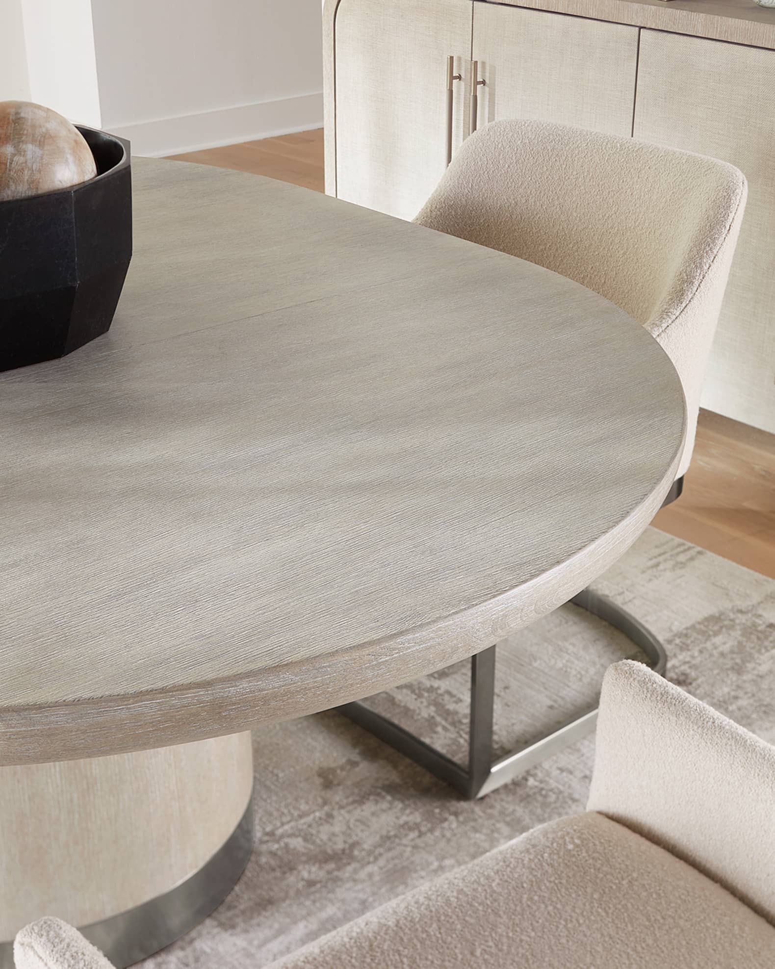 Hooker Furniture Modern Mood Round Dining Table with Leaf | Horchow