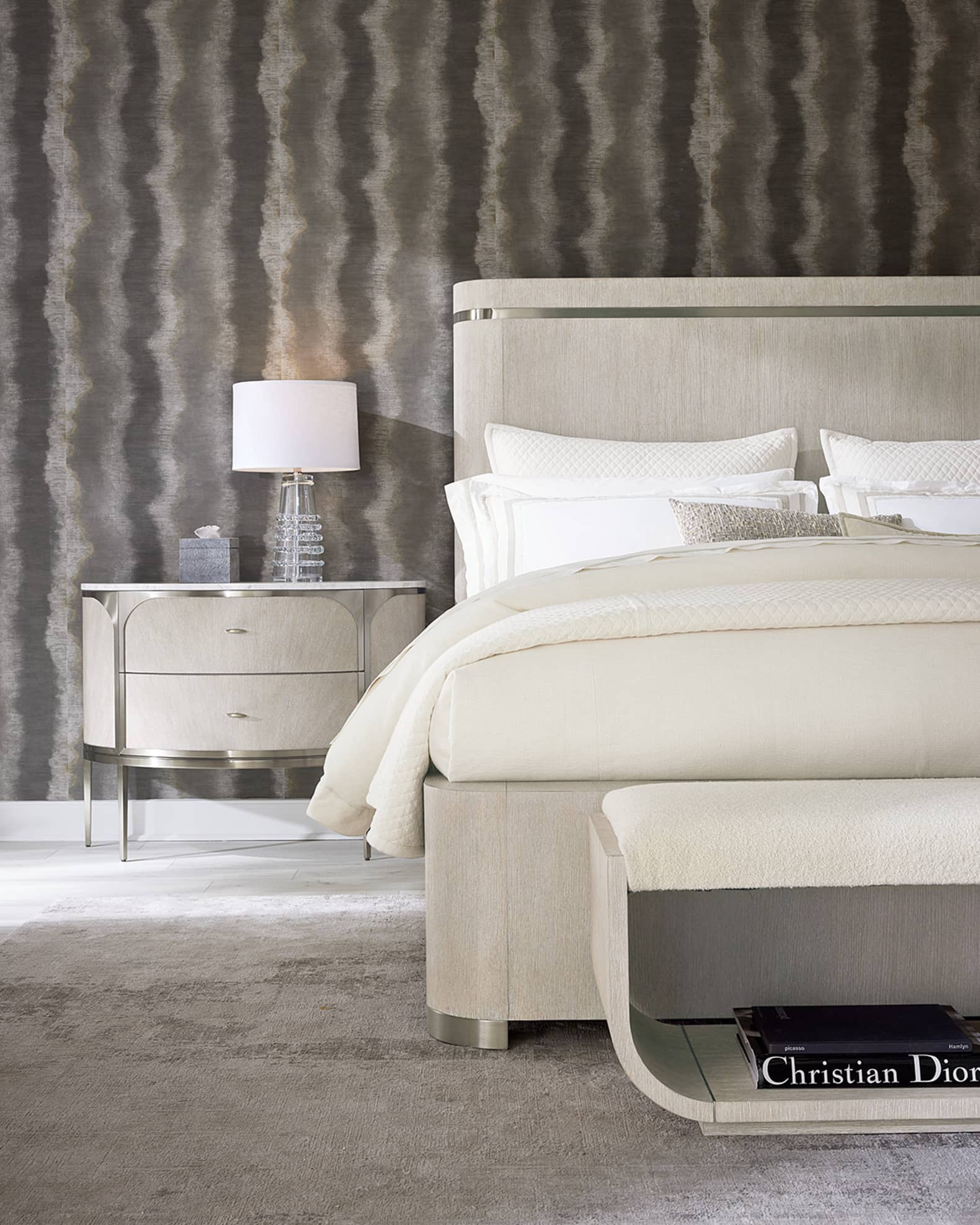 Hooker Furniture Modern Mood Panel Bed, King | Horchow