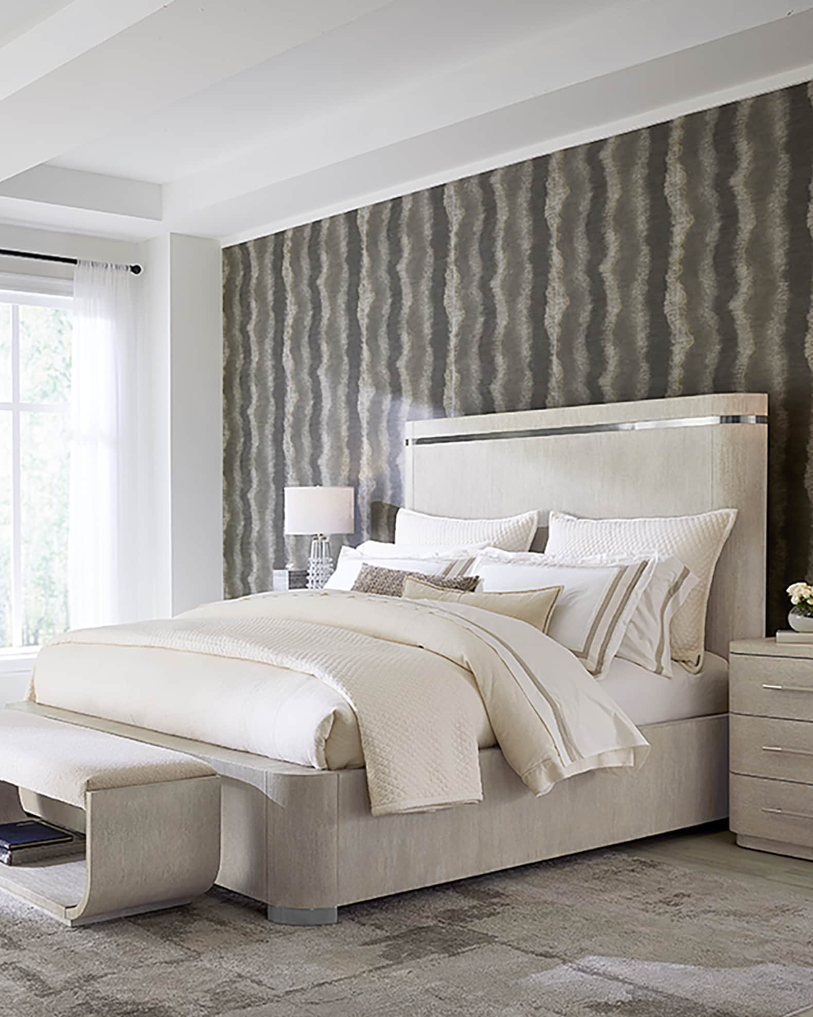 Hooker Furniture Modern Mood Panel Bed, King | Horchow