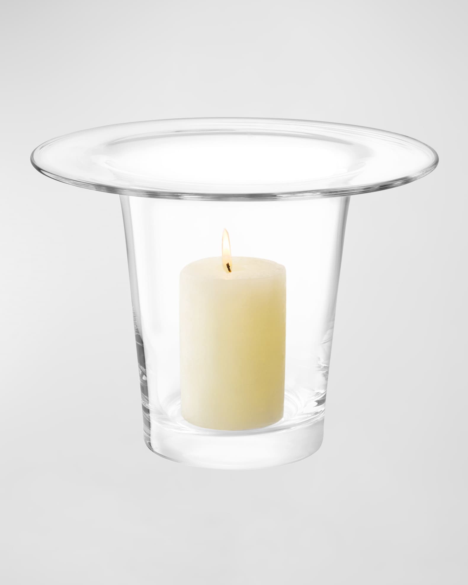 LSA Victoria 7.5" Vase/Lantern, Clear | Horchow