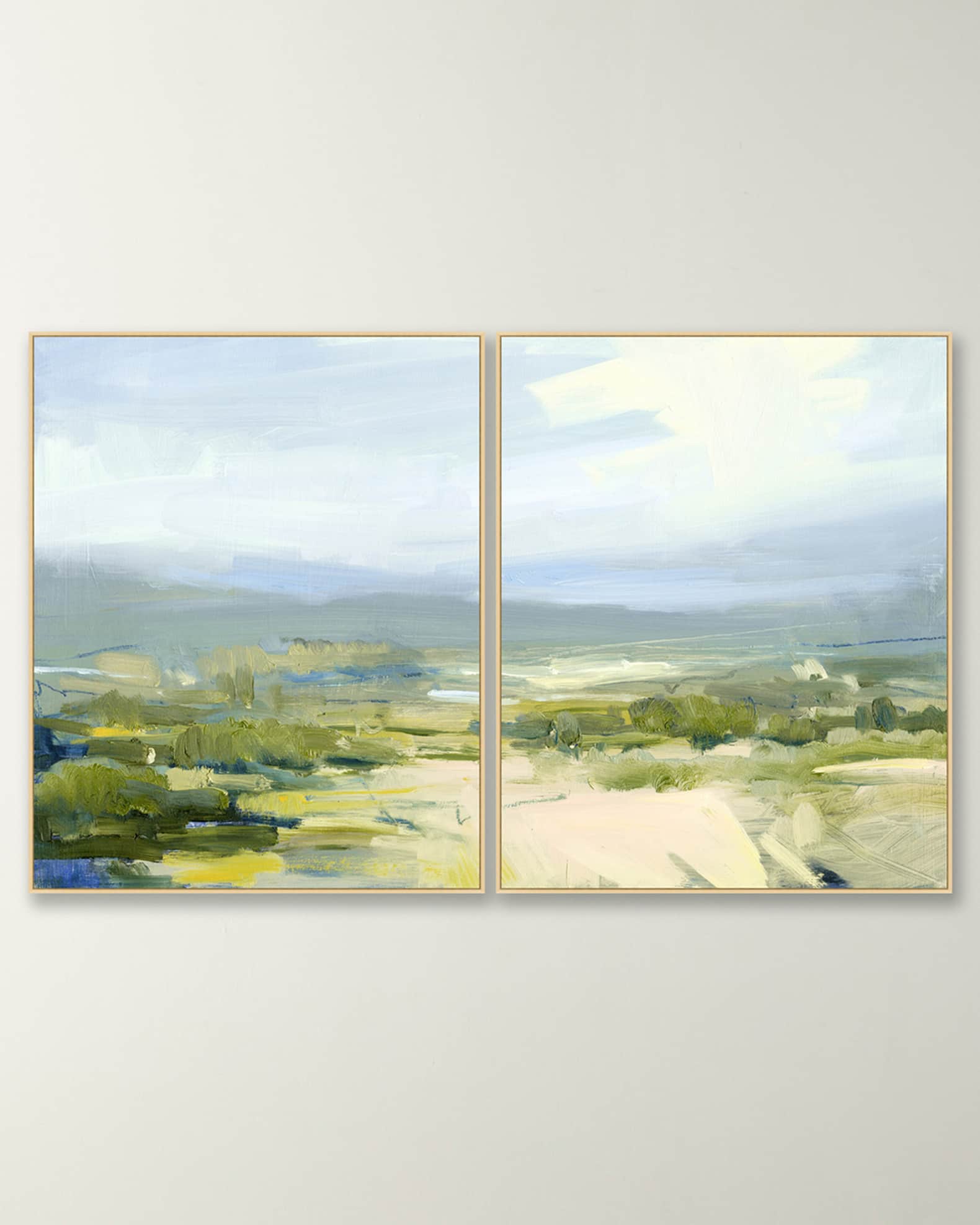 Wendover Art Group "Balmy Weather" Framed Diptych Giclee | Horchow