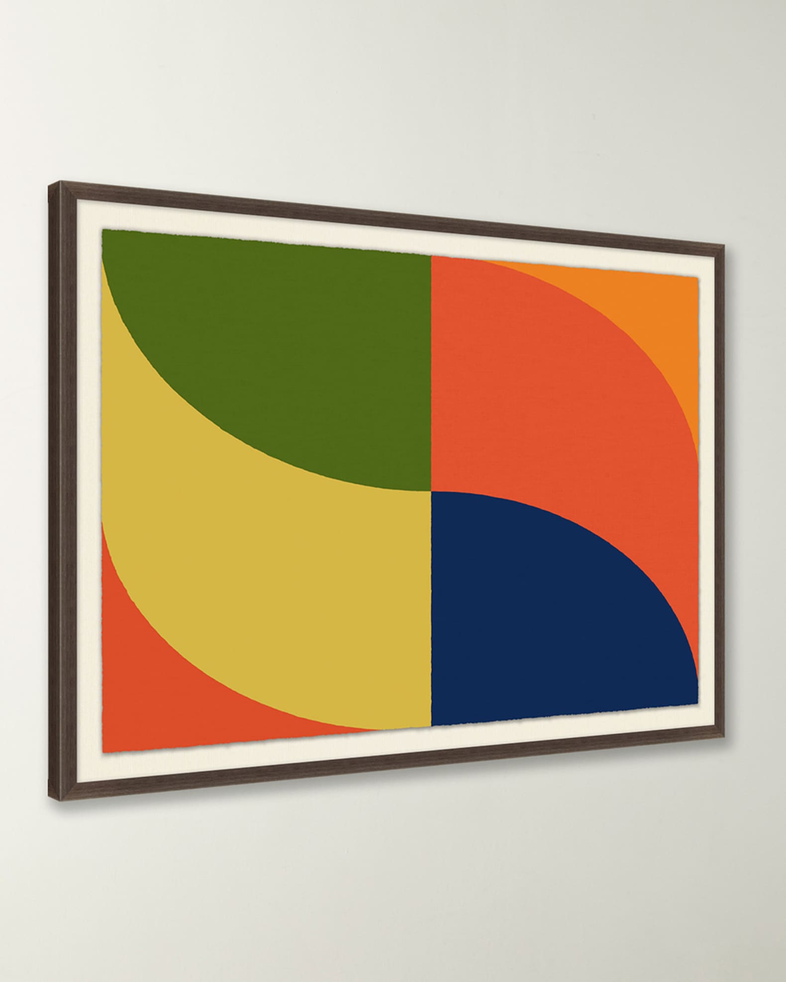 Wendover Art Group "Mod Pinwheel" Framed Giclee | Horchow