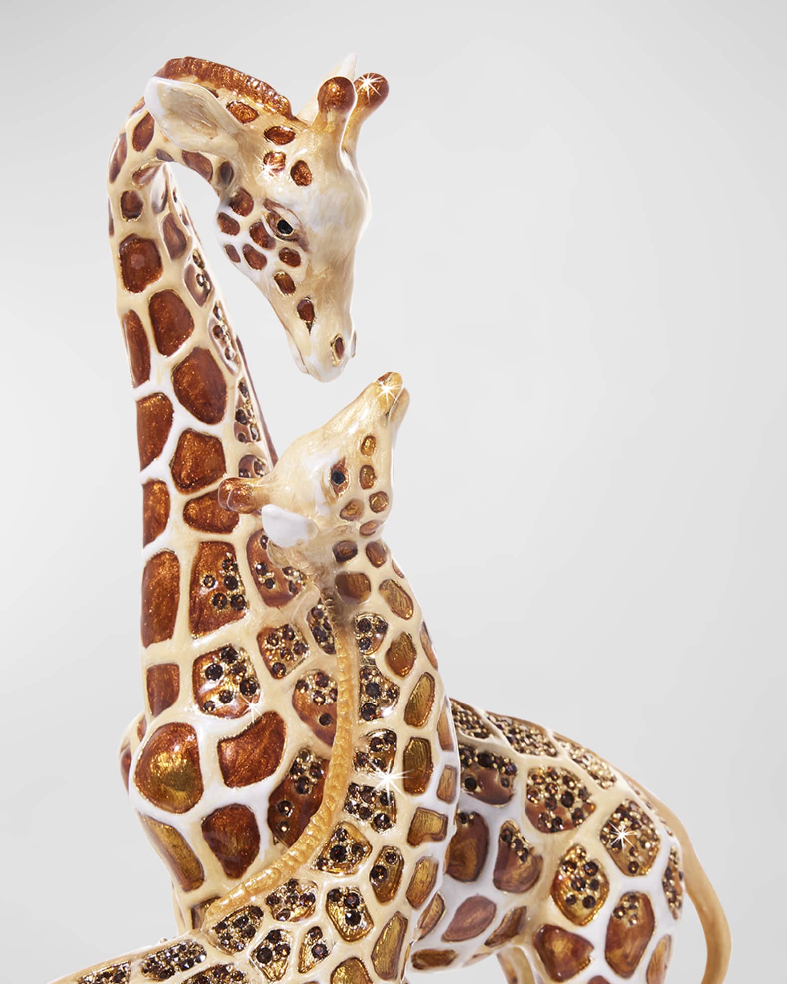 Jay Strongwater Mother and Baby Giraffe Tabletop Object | Horchow