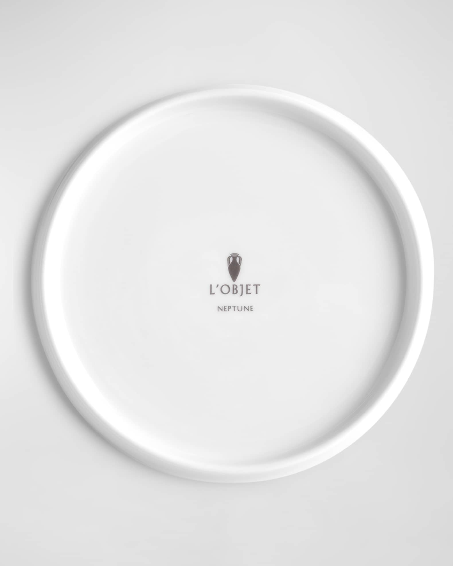 L'Objet Neptune 24K Gold-Rimmed Dinner Plate | Horchow