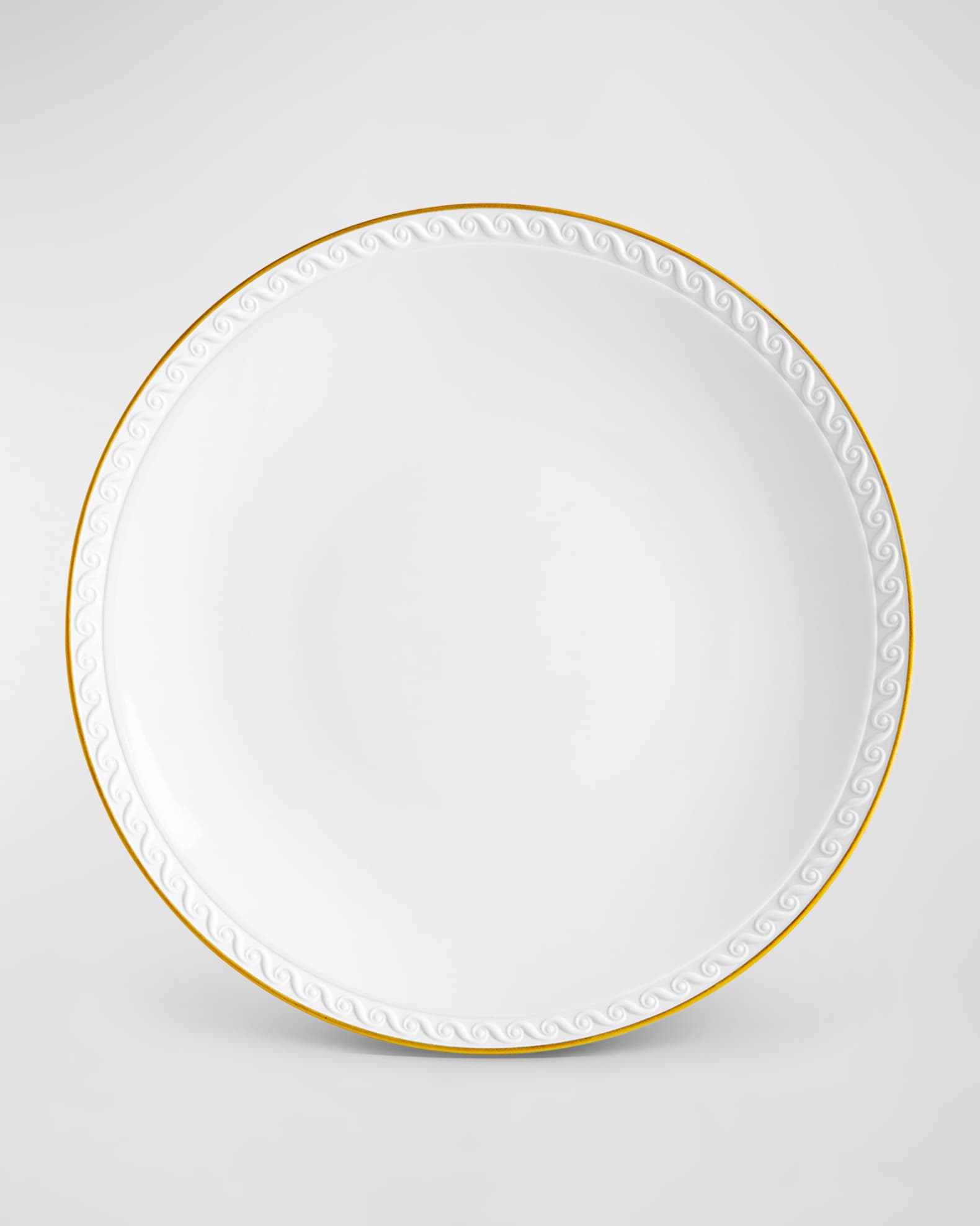 L'Objet Neptune 24K Gold-Rimmed Dinner Plate | Horchow