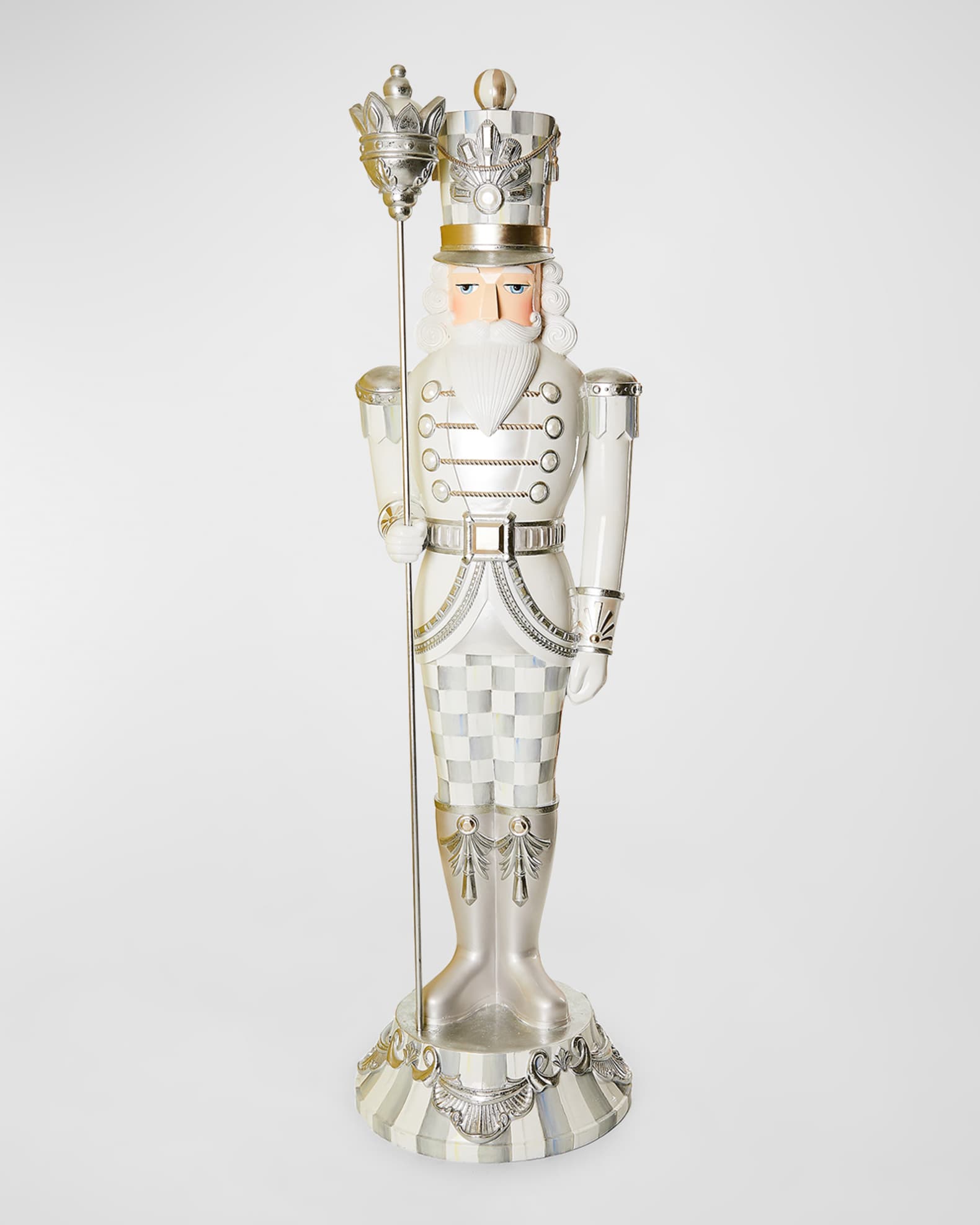 MacKenzie-Childs Crystal Palace Trophy Nutcracker | Horchow