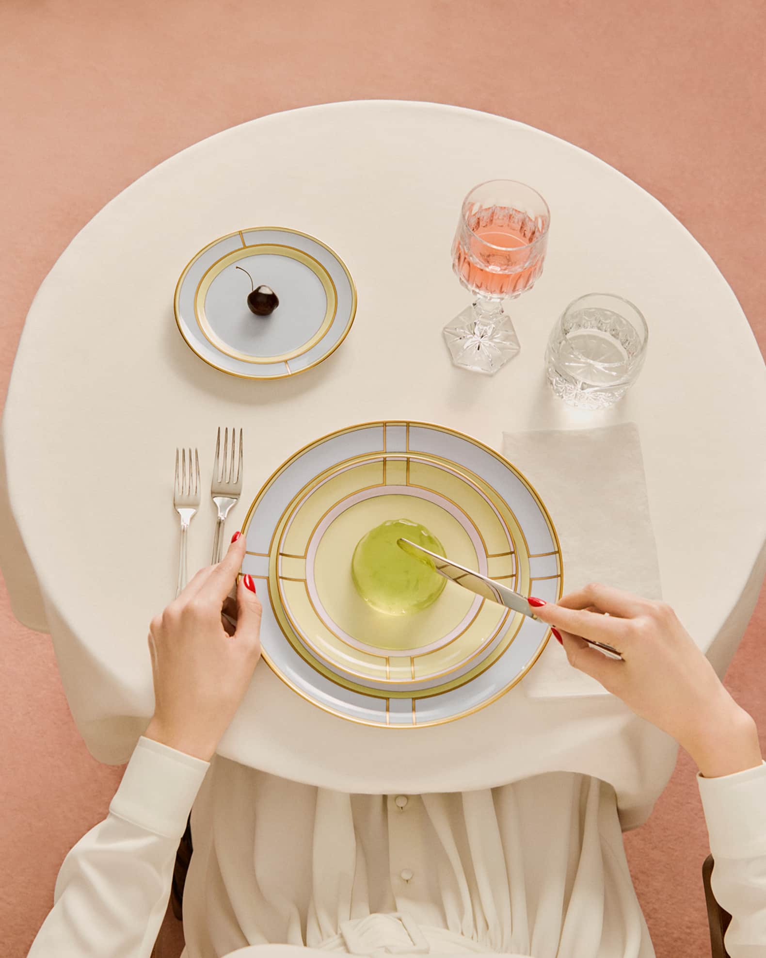 GINORI 1735 Diva Dessert Plate, Giallo | Horchow