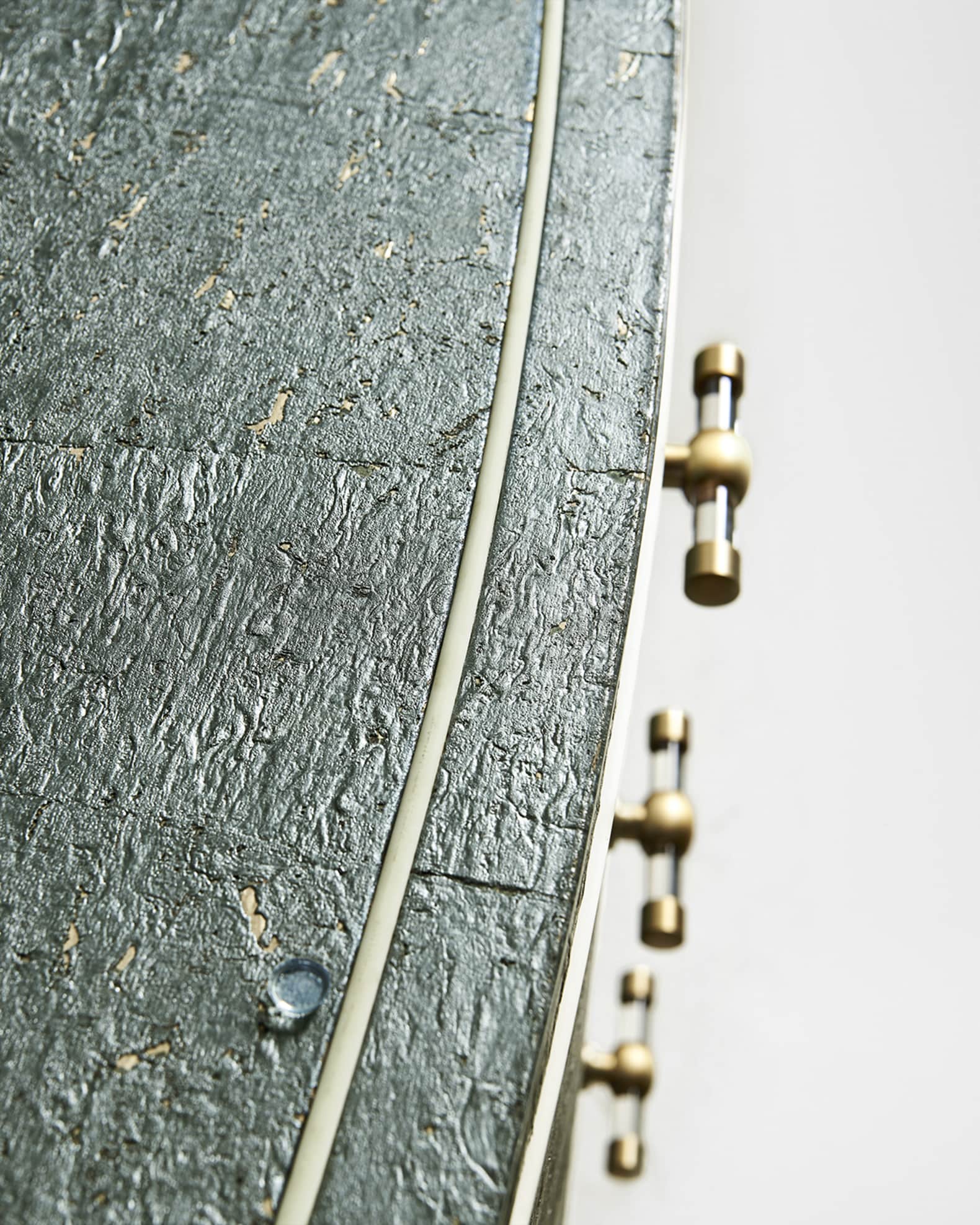 Jonathan Charles Suberin Cork Bow-Front Chest | Horchow