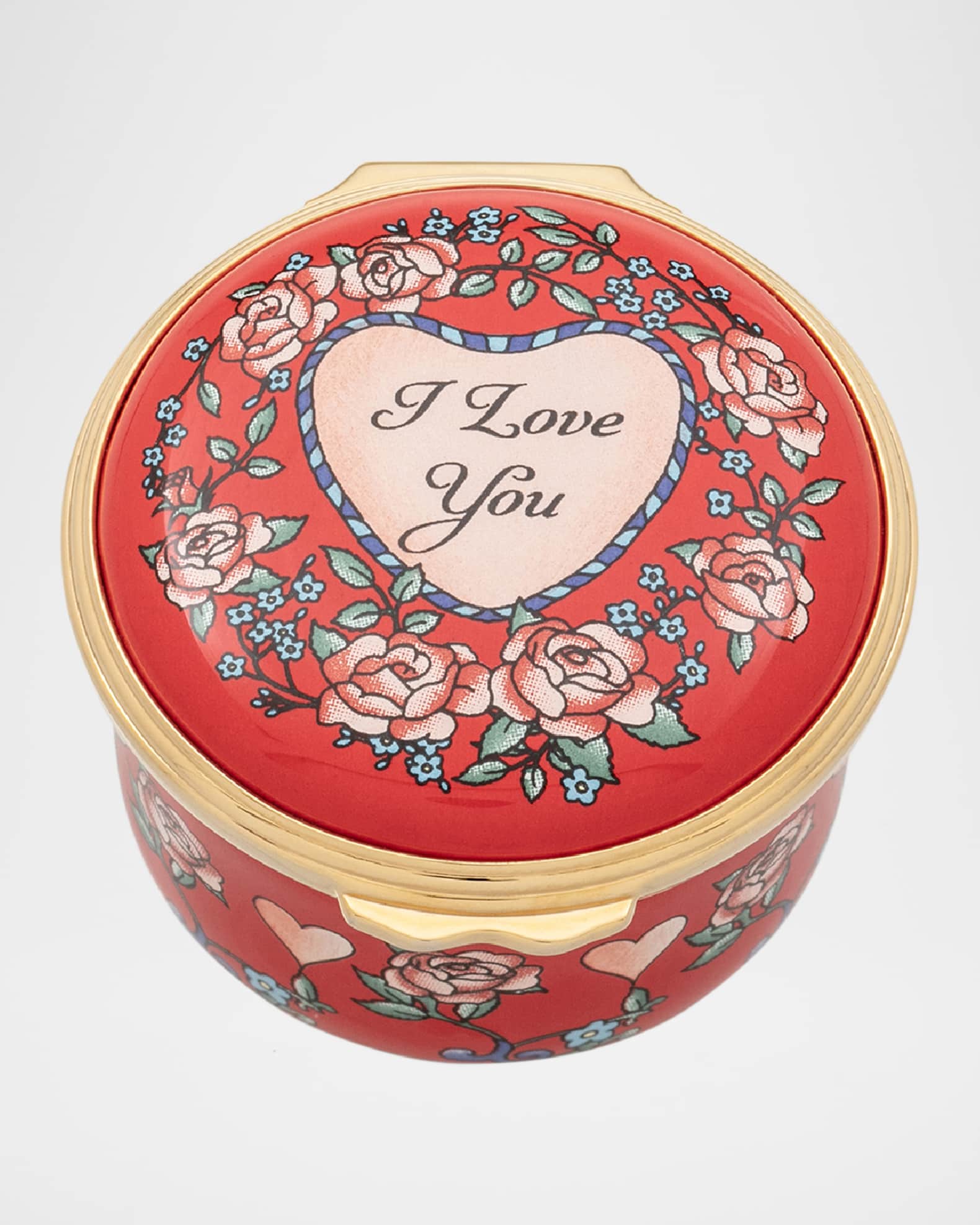 Halcyon Days I Love You Enamel Box | Horchow