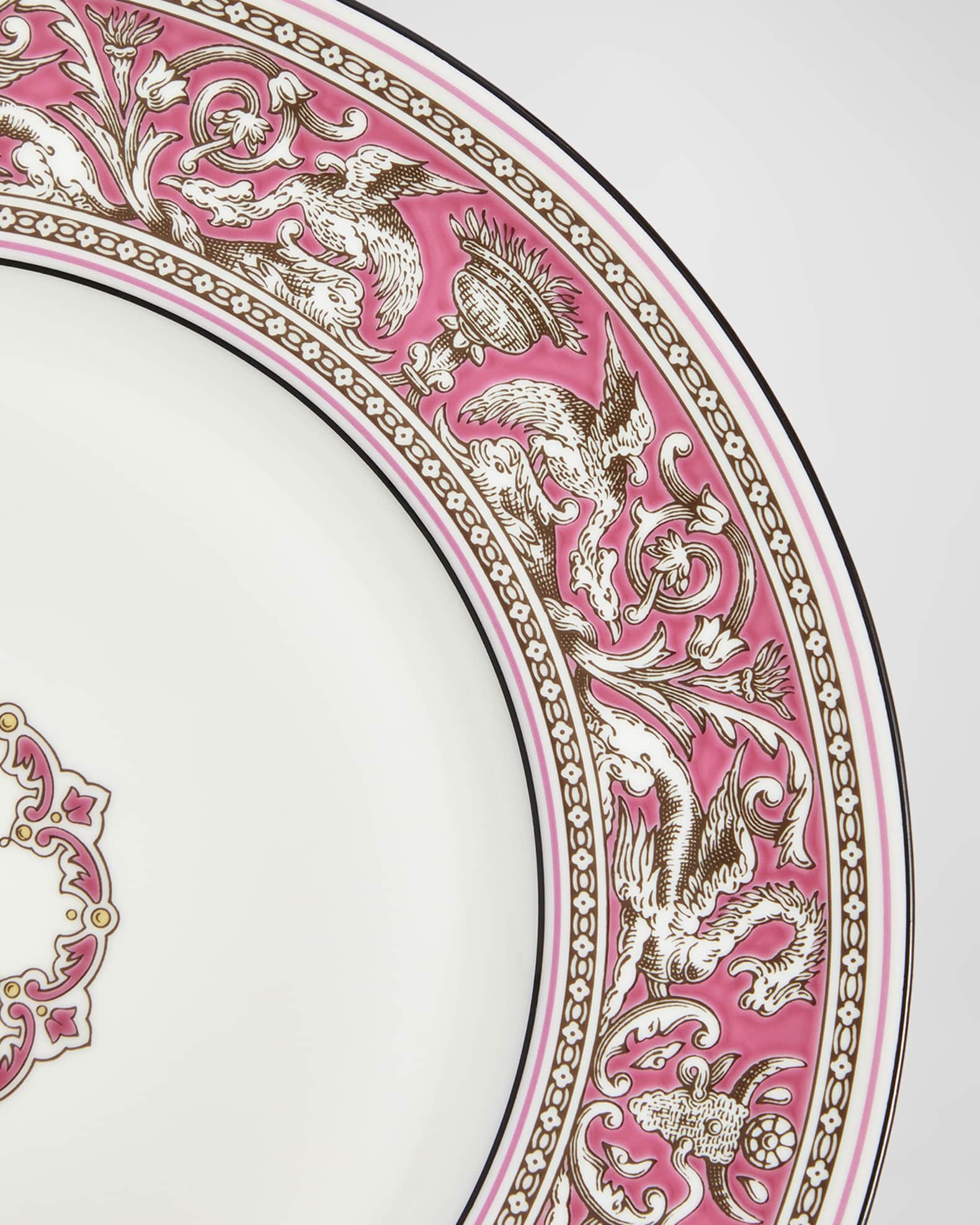 Wedgwood Florentine Fuchsia Plate, 10.8" | Horchow