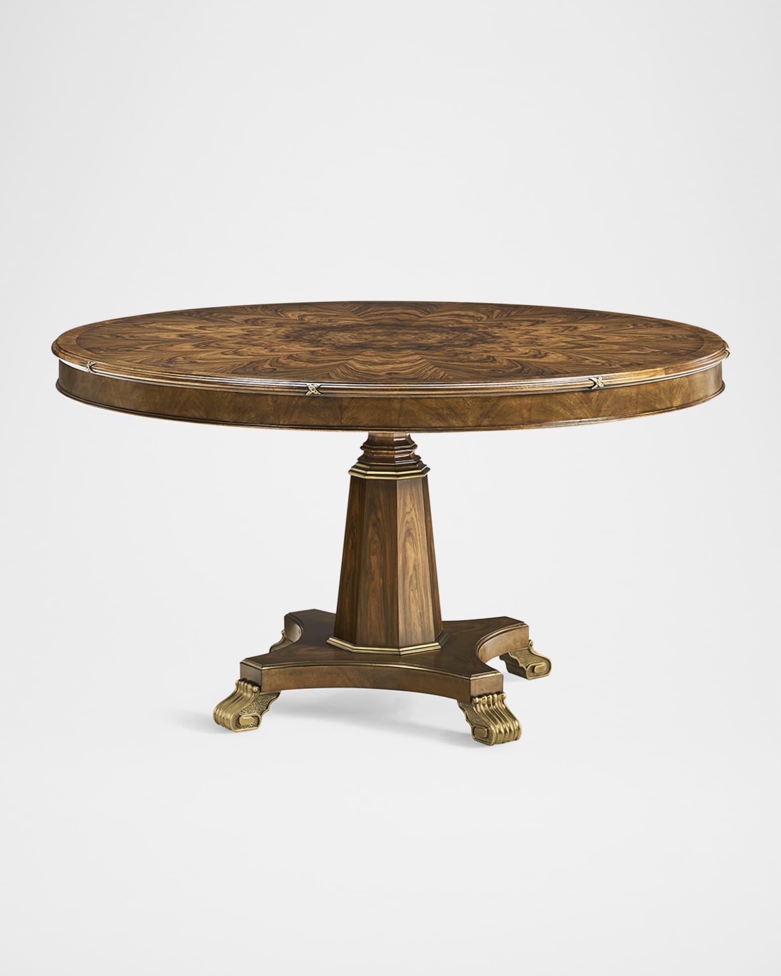 Jonathan Charles Viceroy 54" Round Dining Table | Horchow