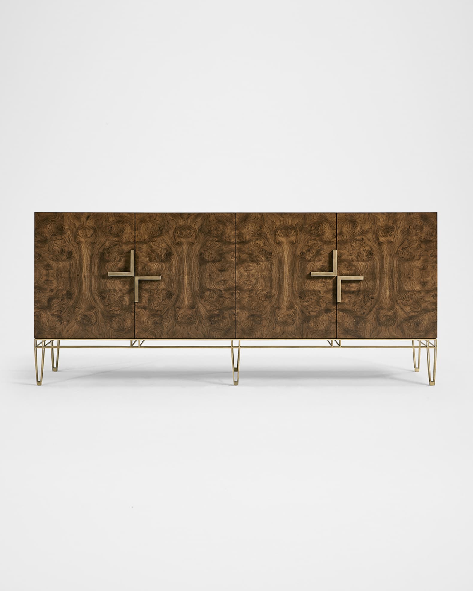 Jonathan Charles XO Walnut Burl Sideboard | Horchow