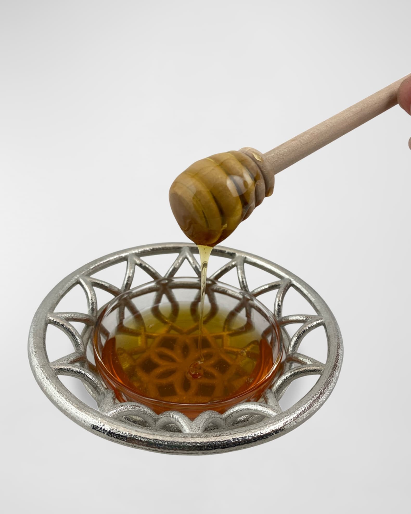 Joy Stember Metal Arts Studio Rachel Honey Dish by Joy Stember | Horchow