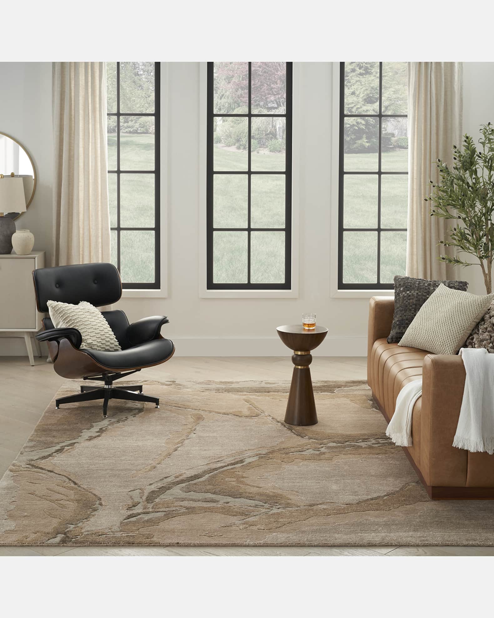 Nourison Shadowing Hand-Knotted Rug, 8' x 10' | Horchow