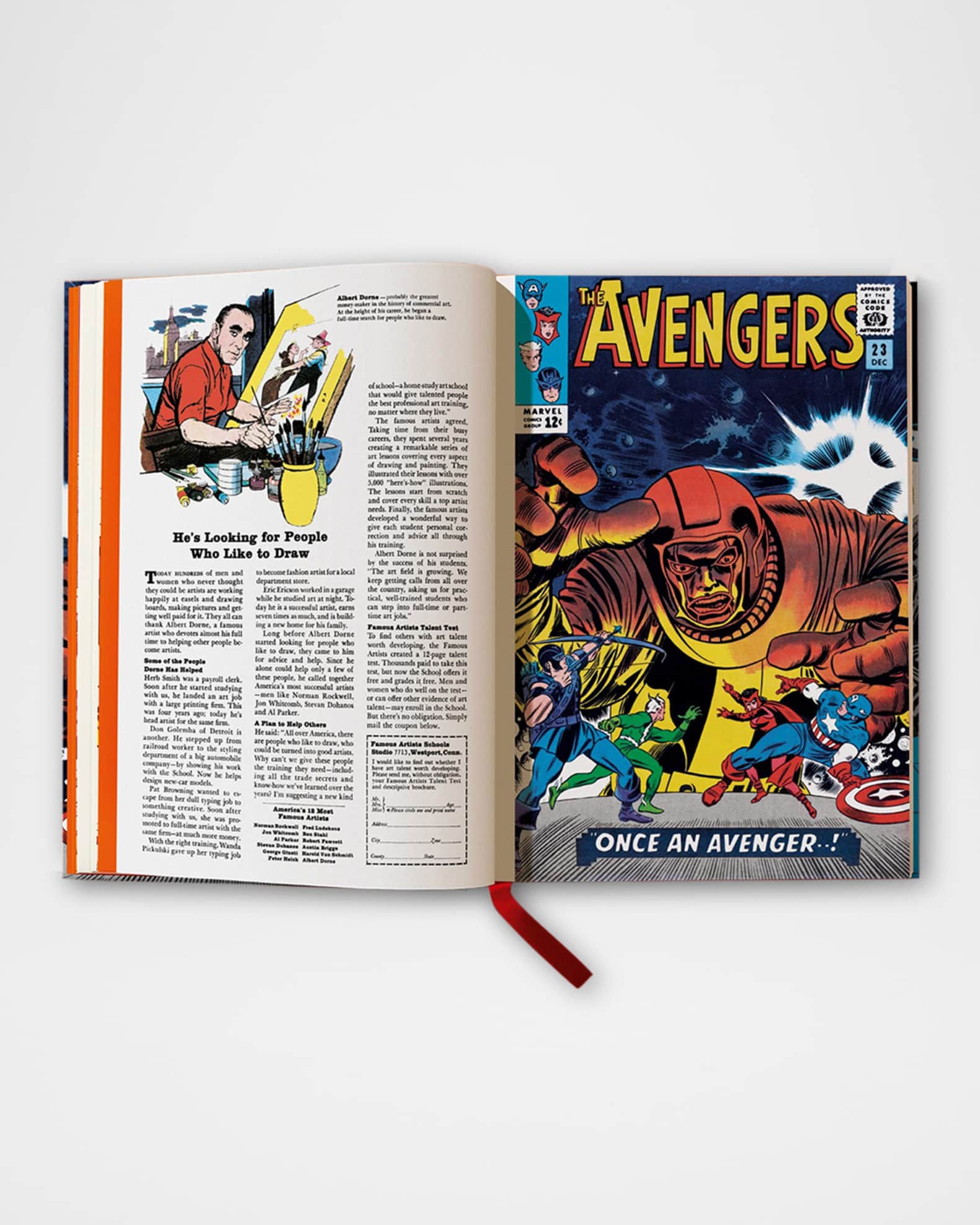 TASCHEN "Marvel Comics Library. Avengers. Vol. 2. 1965–1967" Book | Horchow